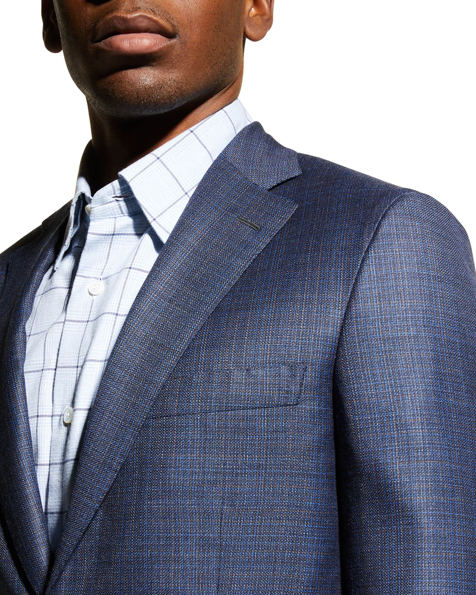 Brioni Men's Two-Tone Wool Blazer | Neiman Marcus
