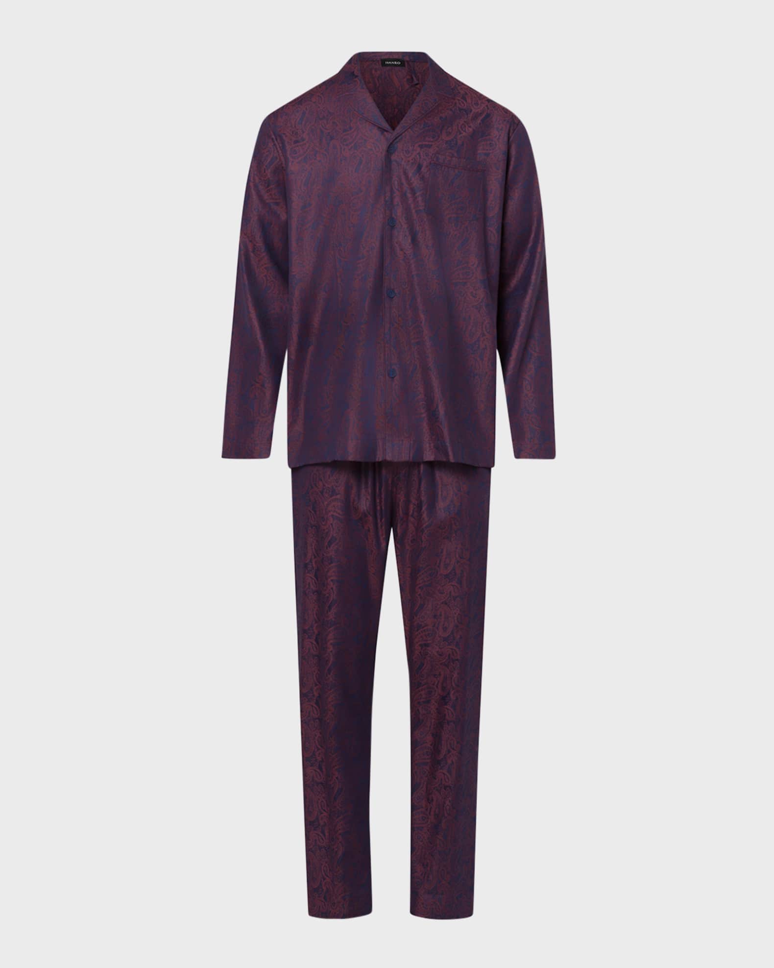 Hanro Men's Selection Woven Pajamas | Neiman Marcus