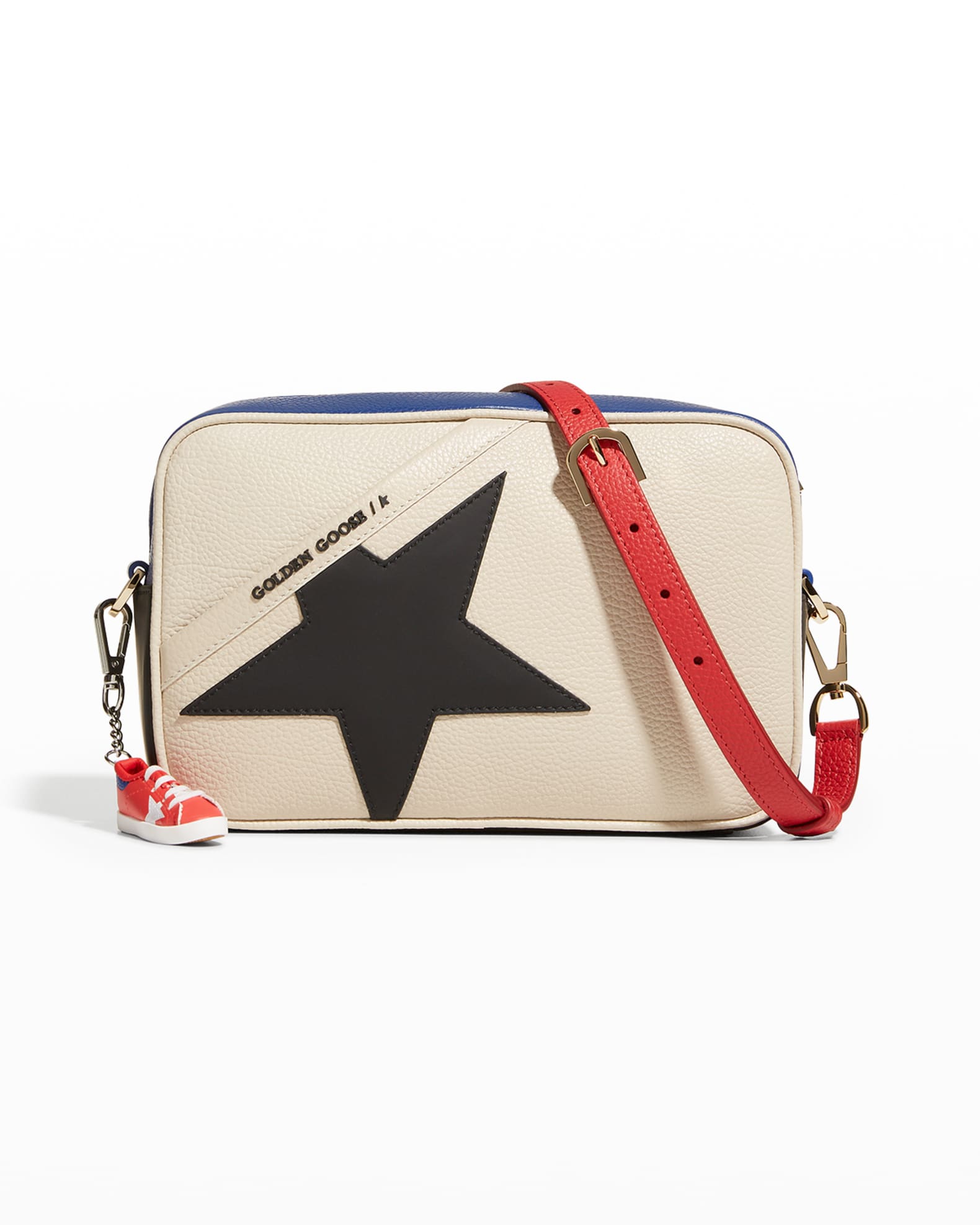 Golden Goose Star Colorblock Leather Shoulder Bag | Neiman Marcus