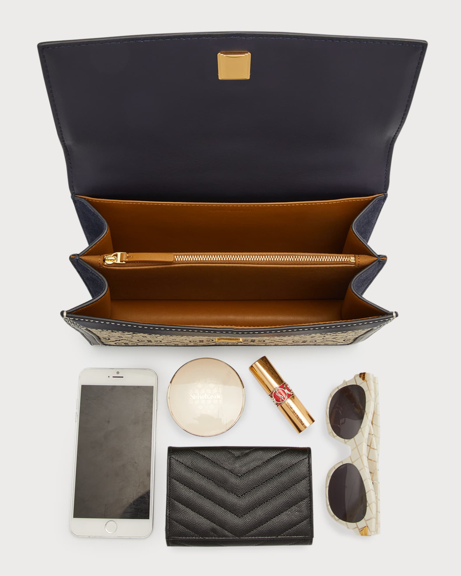 Tory Burch T Monogram Jacquard Shoulder Bag | Neiman Marcus