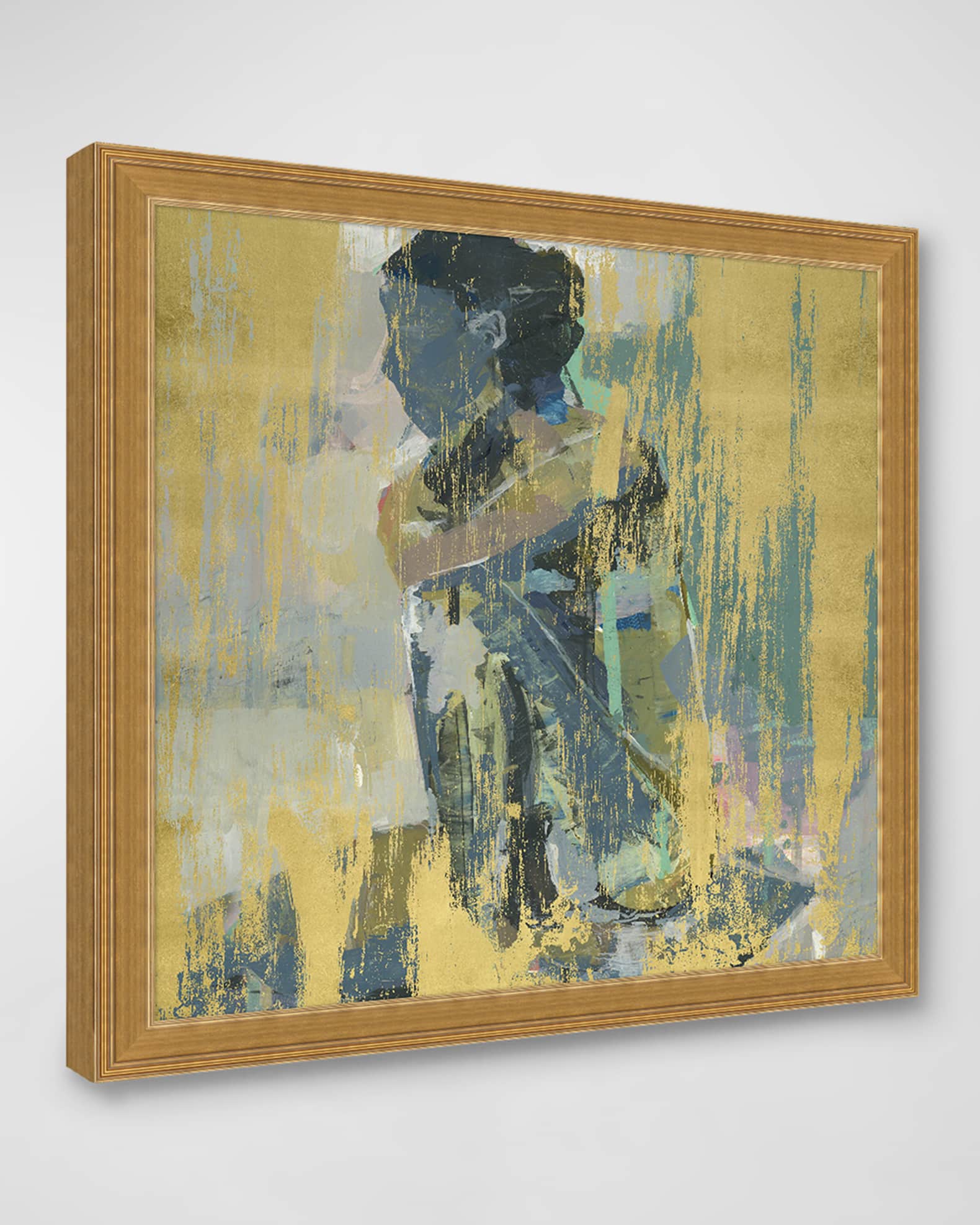 "Golden Figure" Wall Art Collection | Neiman Marcus