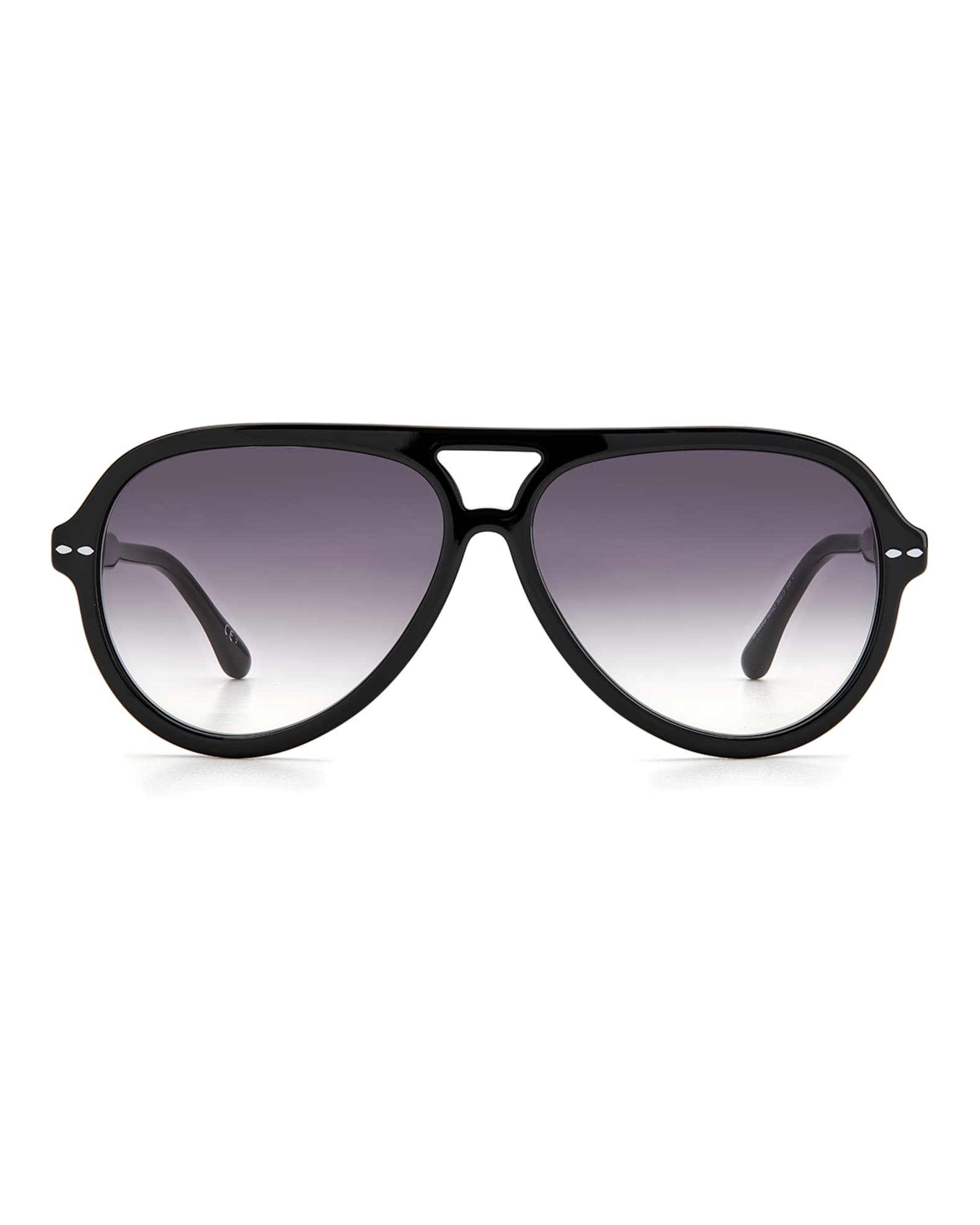 Isabel Marant Acetate Aviator Sunglasses | Neiman Marcus