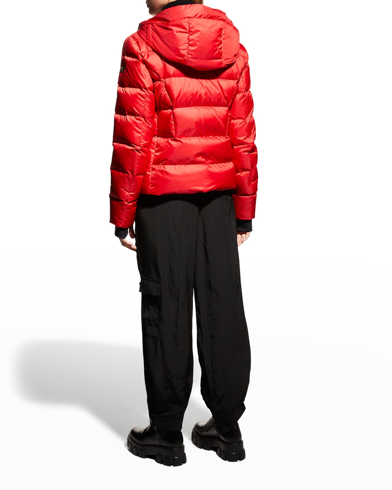 Post Card Courchevel Diagonal Puffer Coat | Neiman Marcus