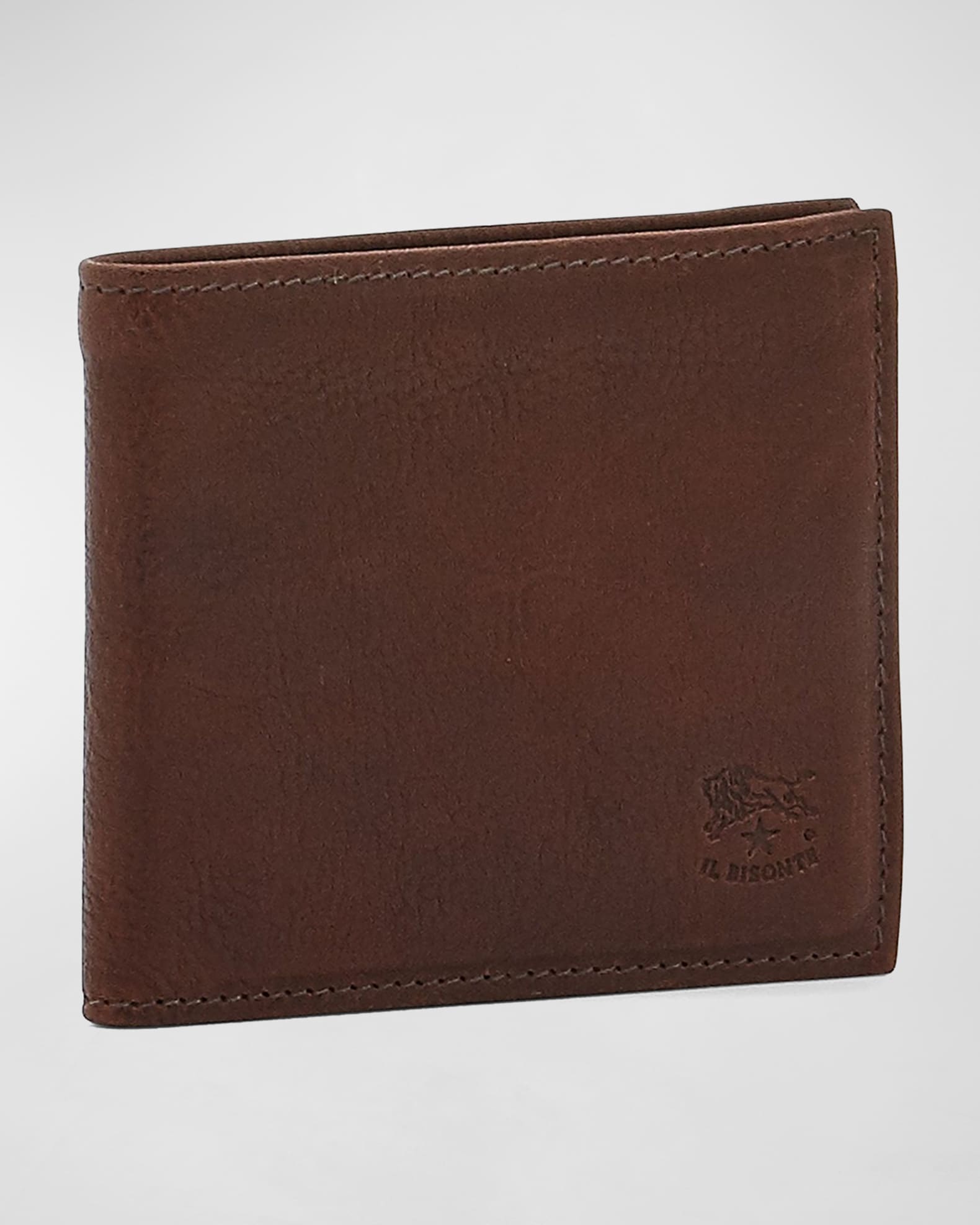 Il Bisonte Men's Vintage Leather Wallet | Neiman Marcus