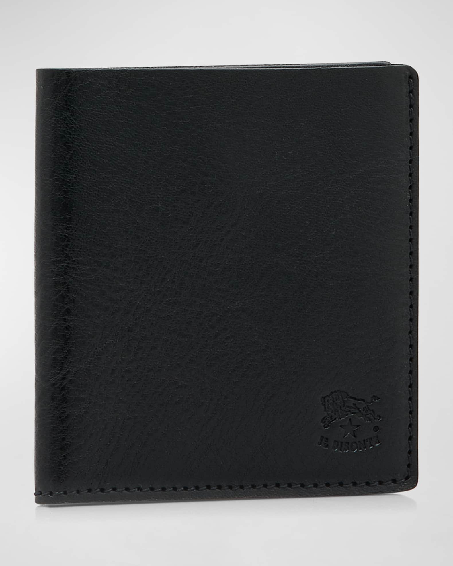 Il Bisonte Men's Slim Bi-Fold Leather Wallet | Neiman Marcus