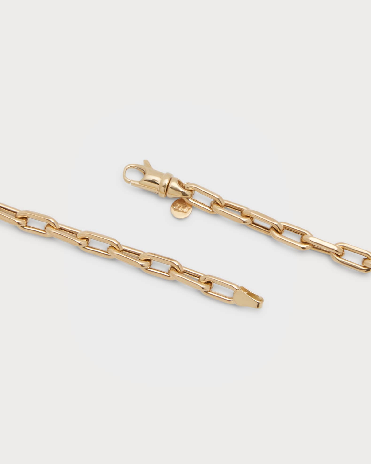 Zoe Lev Jewelry 14k Gold Large Open Link Chain Necklace | Neiman Marcus