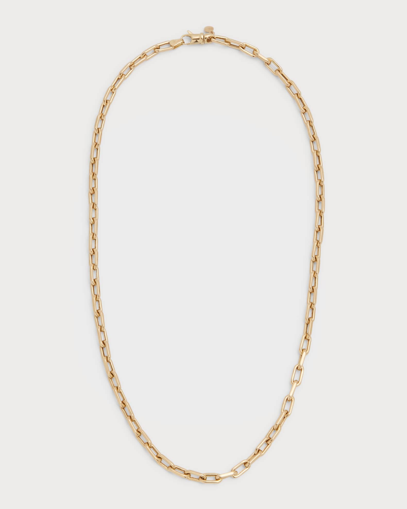 Zoe Lev Jewelry 14k Gold Large Open Link Chain Necklace | Neiman Marcus