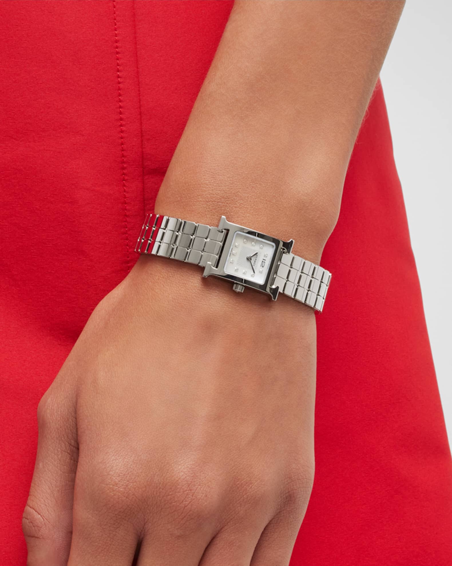 Hermes Heure H Watch, Mini Model, 21 mm | Neiman Marcus