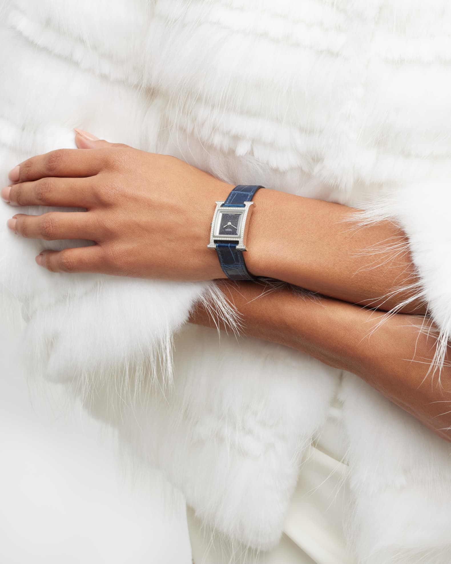Hermes Heure H Watch, Small Model, 25 mm | Neiman Marcus
