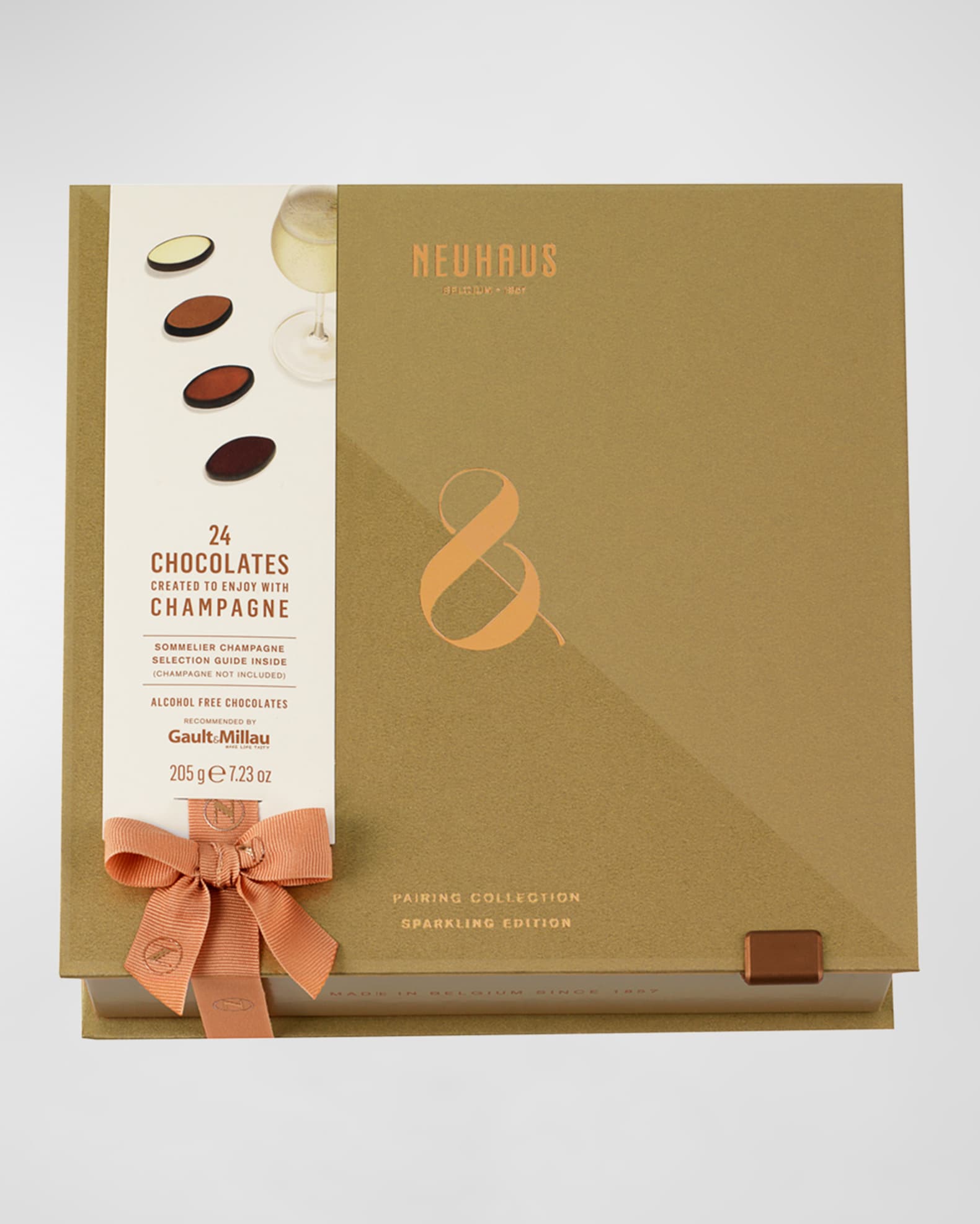 Neuhaus Chocolate Pairing Collection 24-Piece Alcohol-Free Chocolates ...