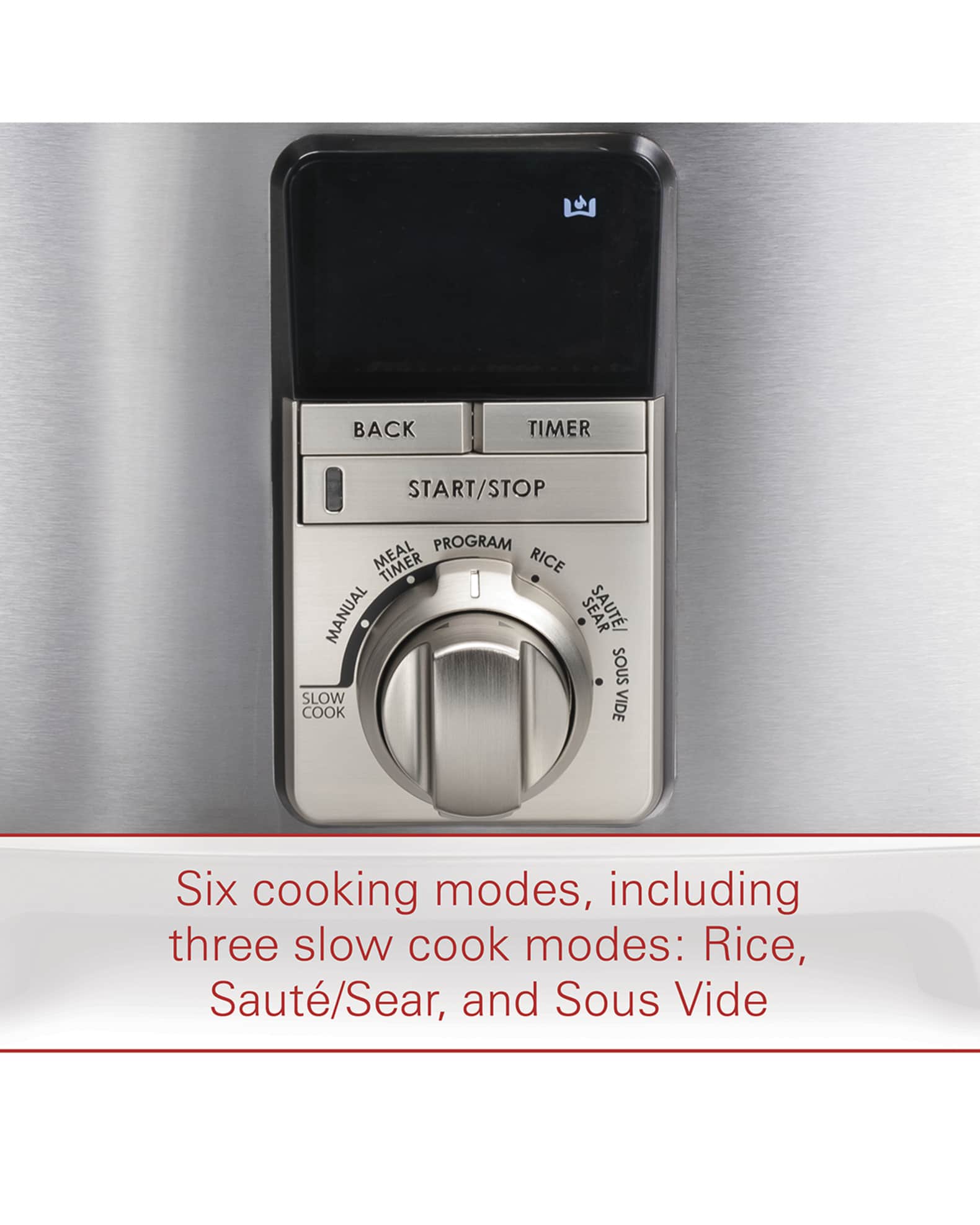 Wolf Gourmet Multifunction Cooker with Stainless Steel Knob | Neiman Marcus