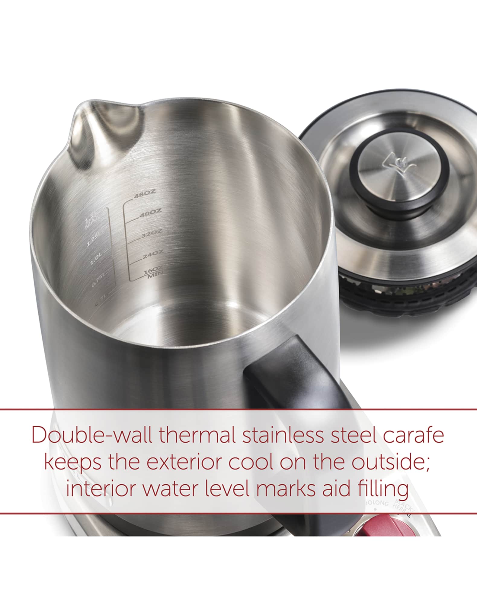 Wolf Gourmet True Temperature Electric Kettle | Neiman Marcus