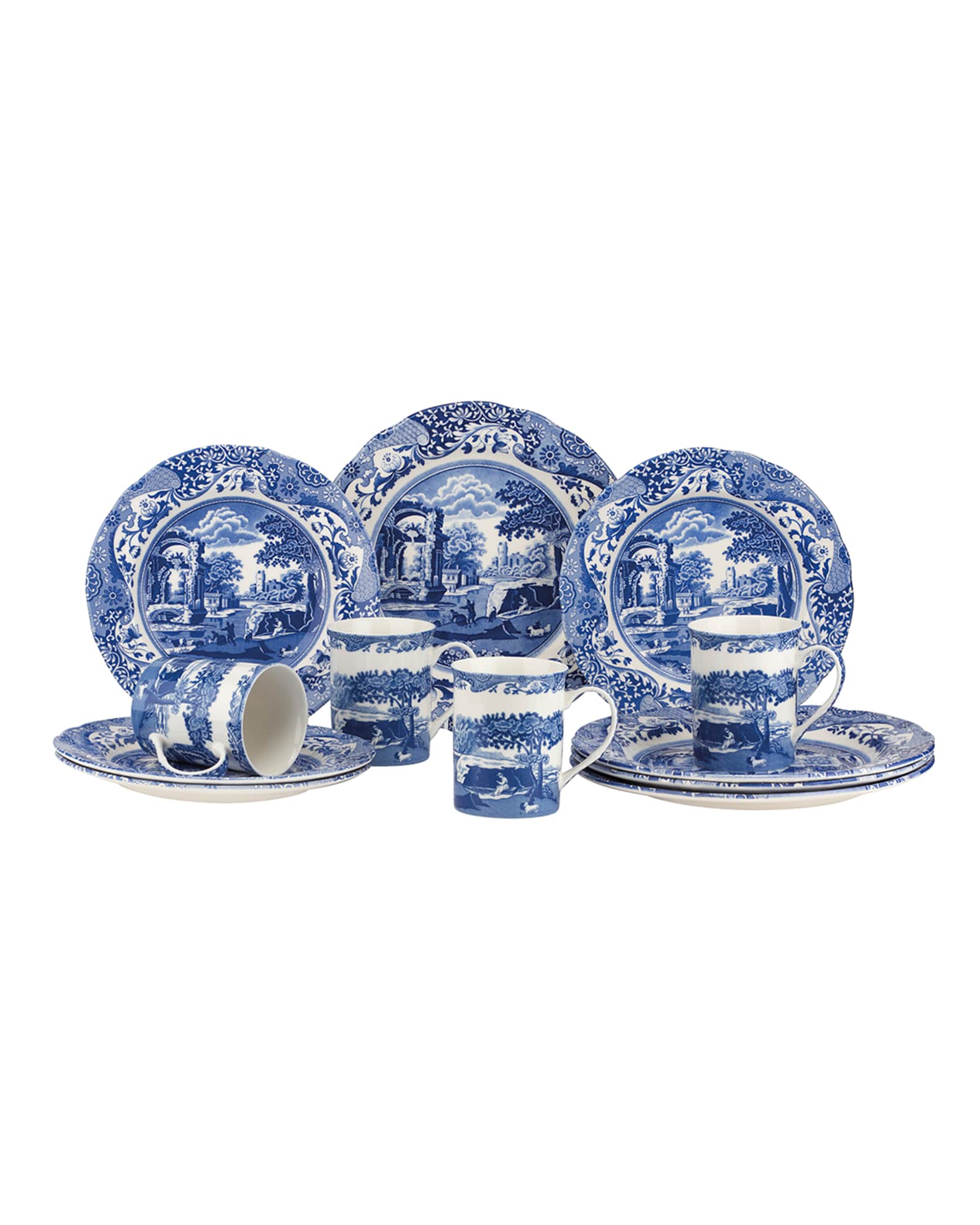 Blue Italian Dinnerware Collection | Neiman Marcus