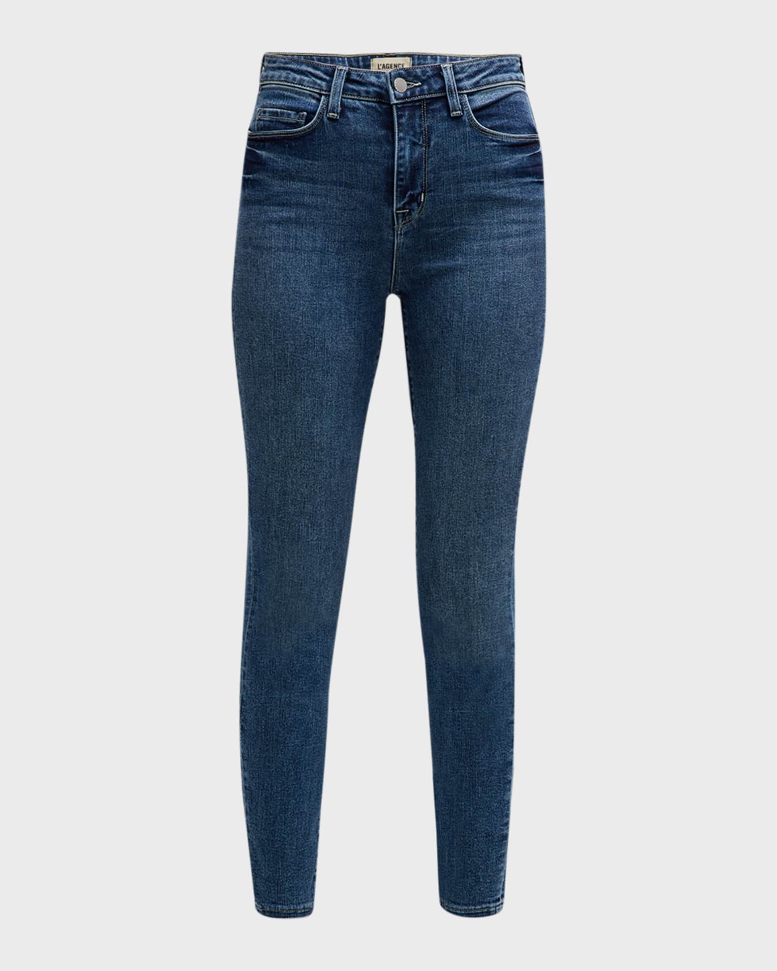 L'Agence Monique Ultra High-Rise Skinny Jeans | Neiman Marcus