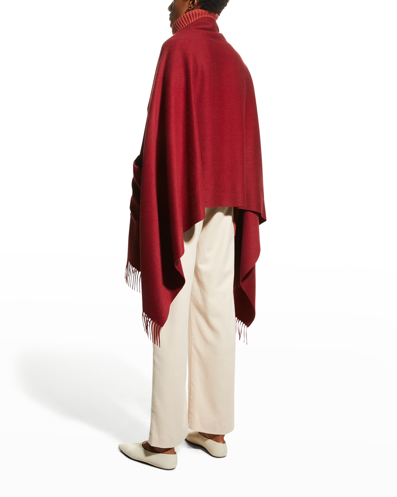 Loro Piana Opera the Nice Cashmere Fringe Stole | Neiman Marcus