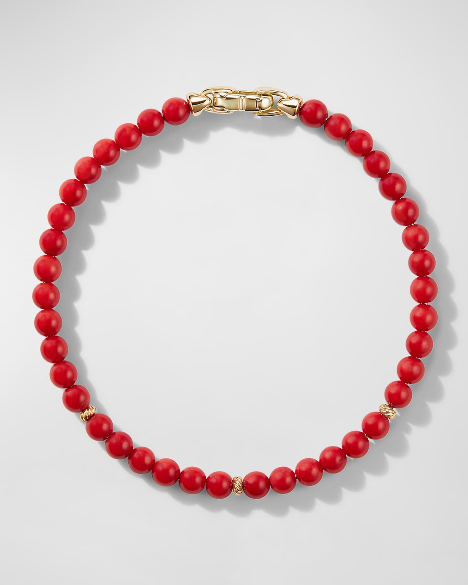 Spiritual Bead Bracelets With 14k Gold 4mm Neiman Marcus