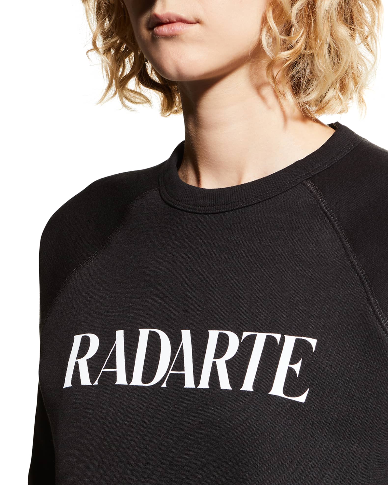 Rodarte Logo Sweatshirt | Neiman Marcus