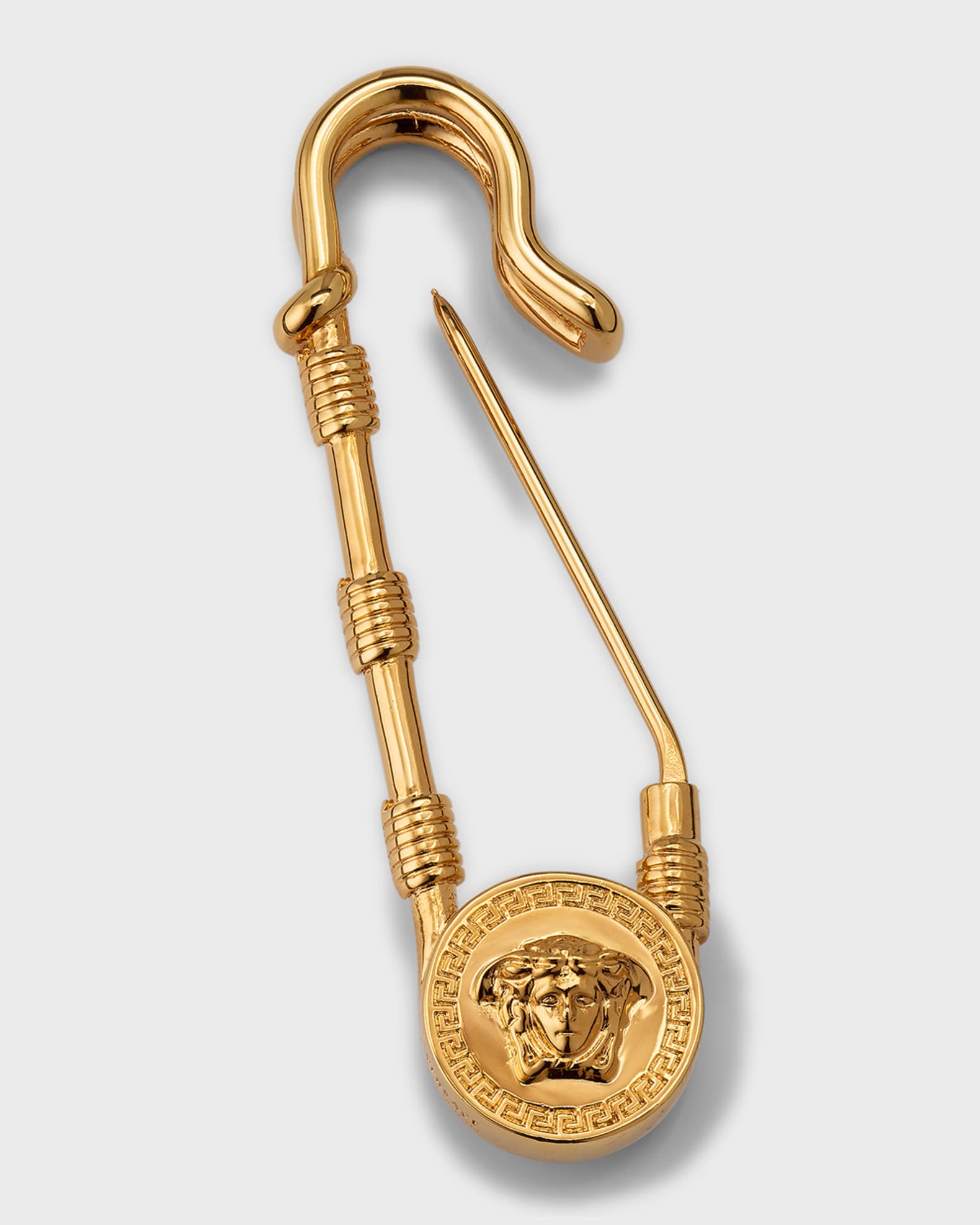 Versace Medusa Safety Pin | Neiman Marcus