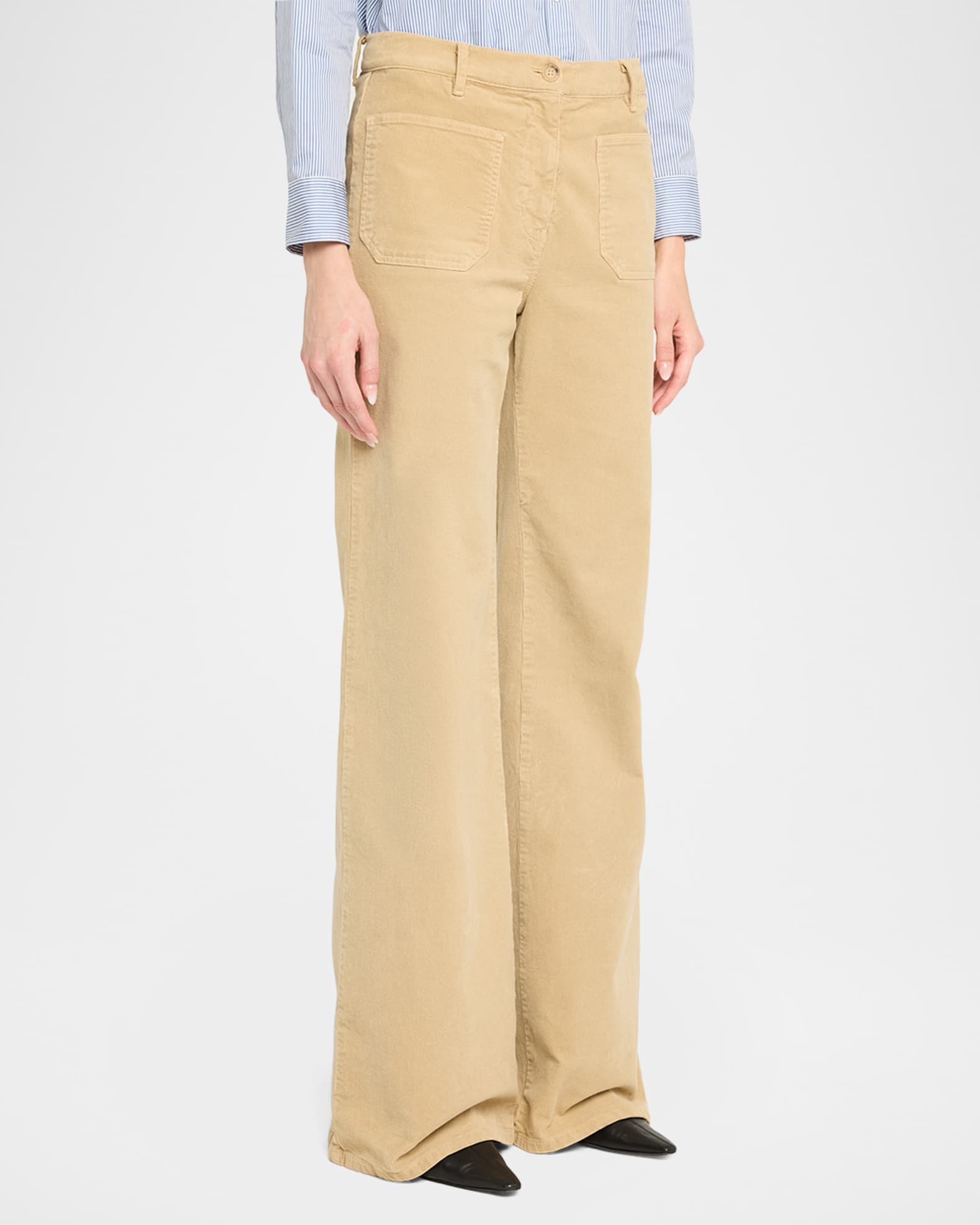 Nili Lotan Florence Corduroy Pants | Neiman Marcus