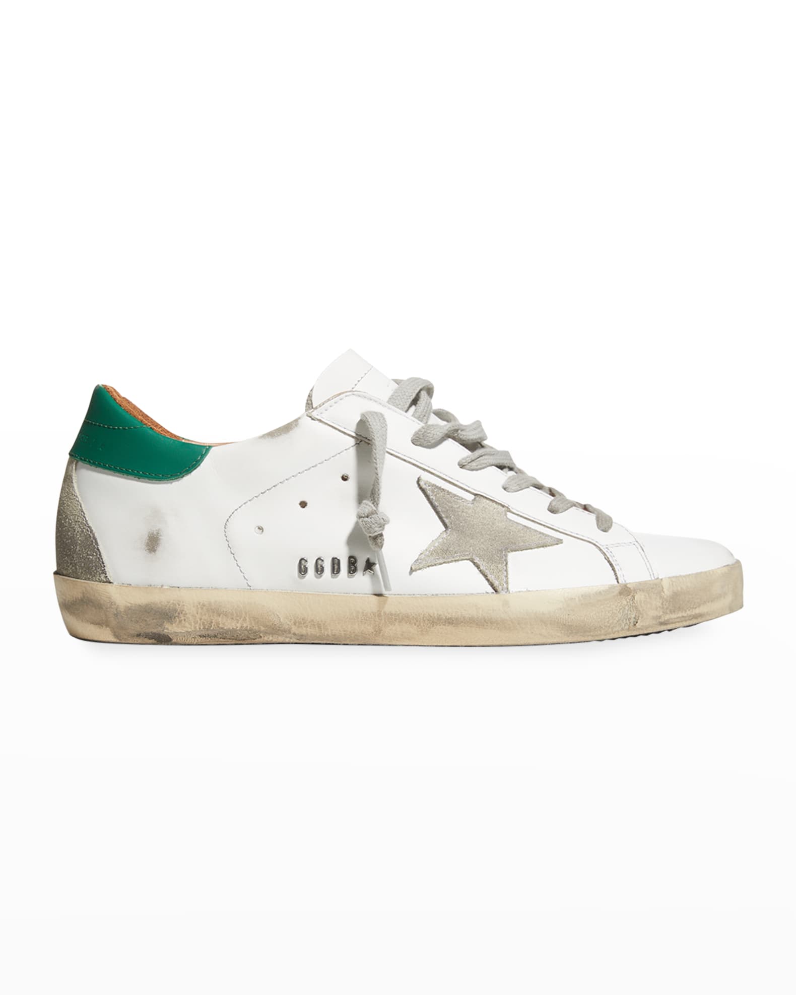 Golden Goose Superstar Bicolor Leather Low-Top Sneakers | Neiman Marcus