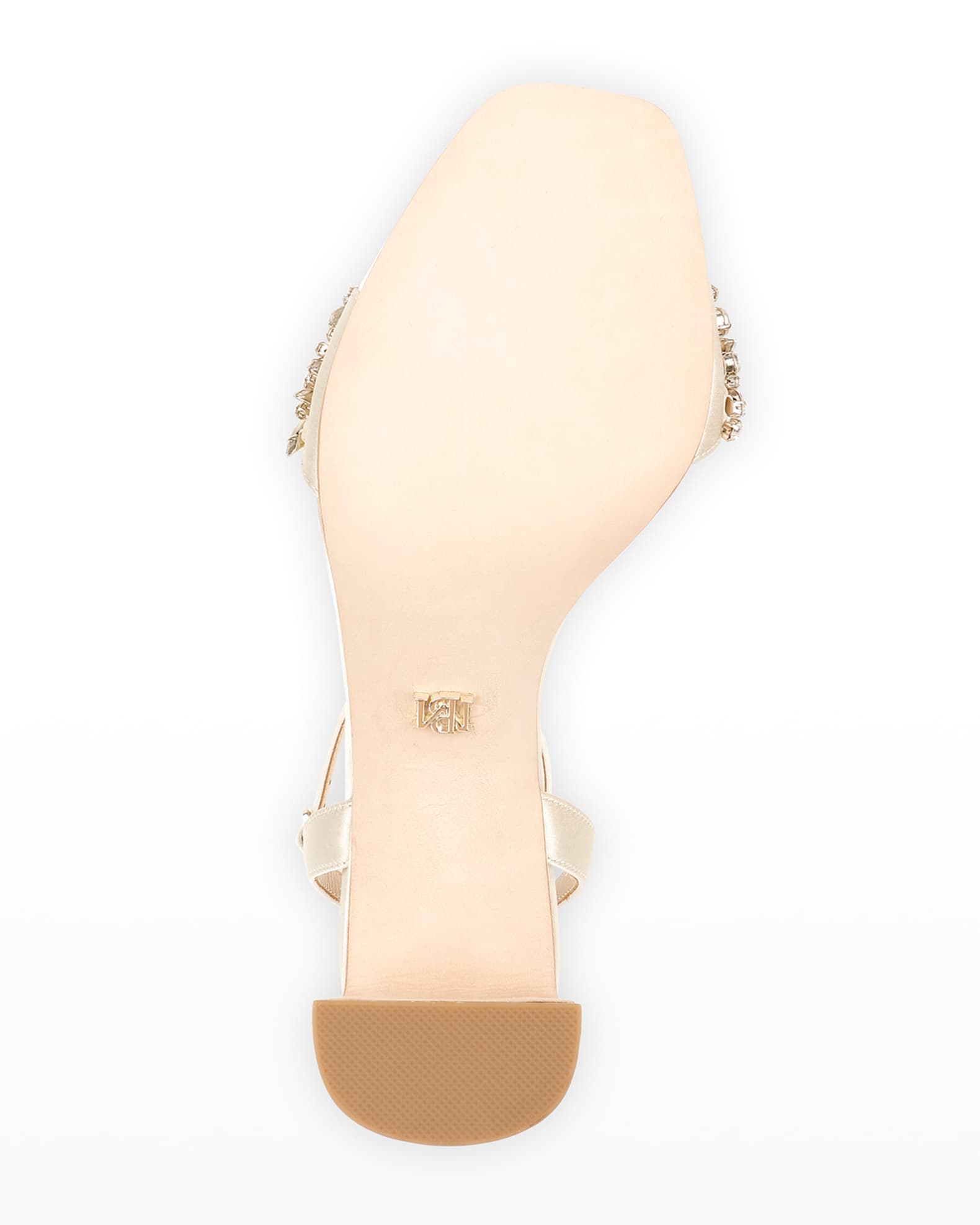 Badgley Mischka Marsha Block-Heel Sandals | Neiman Marcus