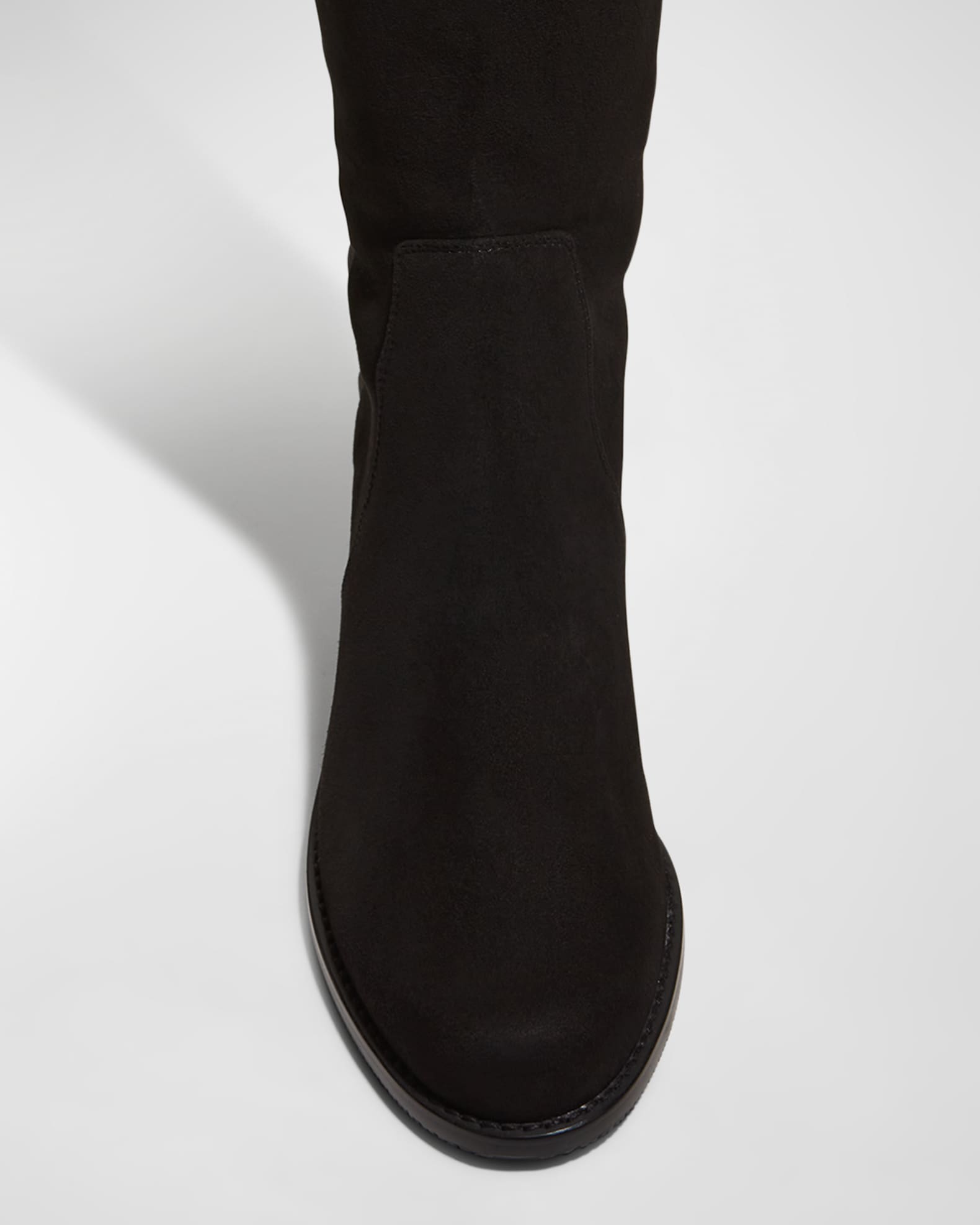 Stuart Weitzman Reserve Stretch Suede Over-The-Knee Boots | Neiman Marcus