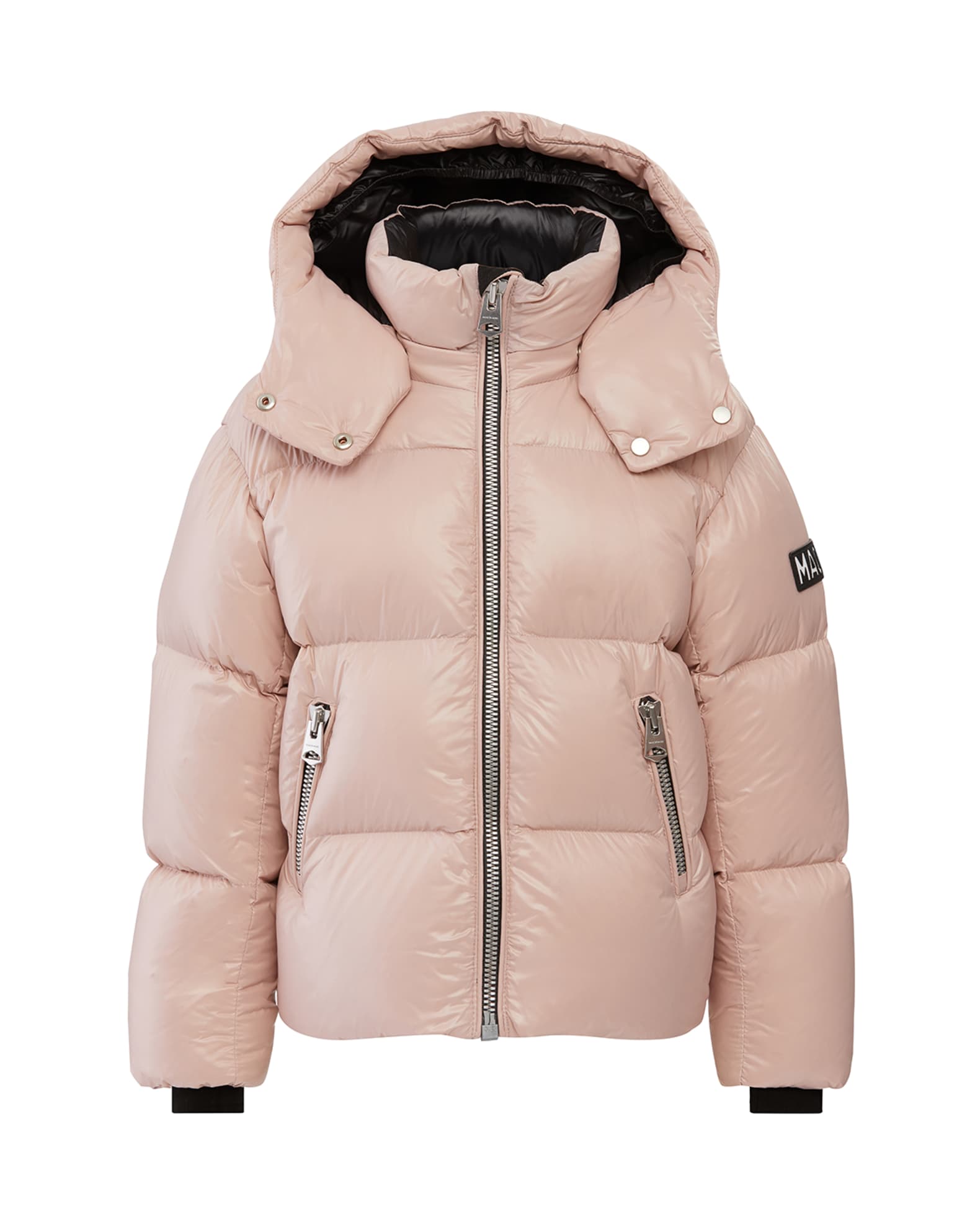 Mackage Kid's Jesse Logo Quilted Jacket, Size 2-6 | Neiman Marcus