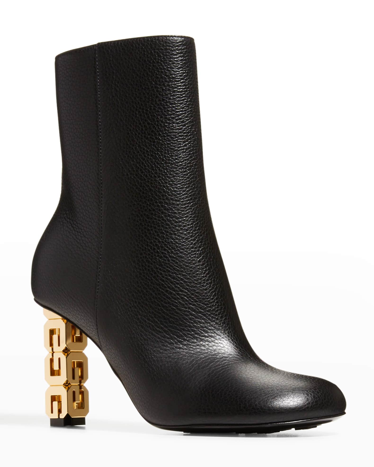 Givenchy G Cube-Heel Ankle Boots | Neiman Marcus