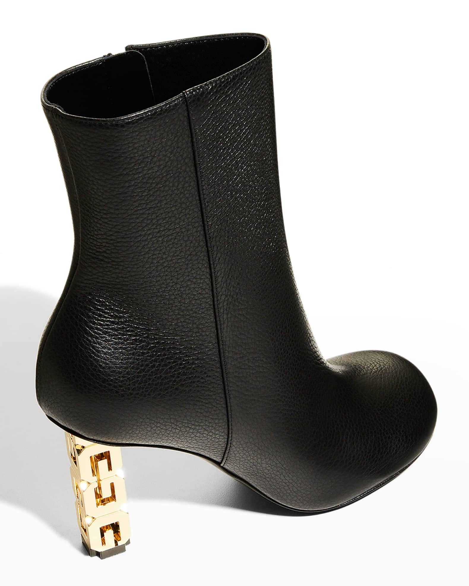 Givenchy G Cube-Heel Ankle Boots | Neiman Marcus