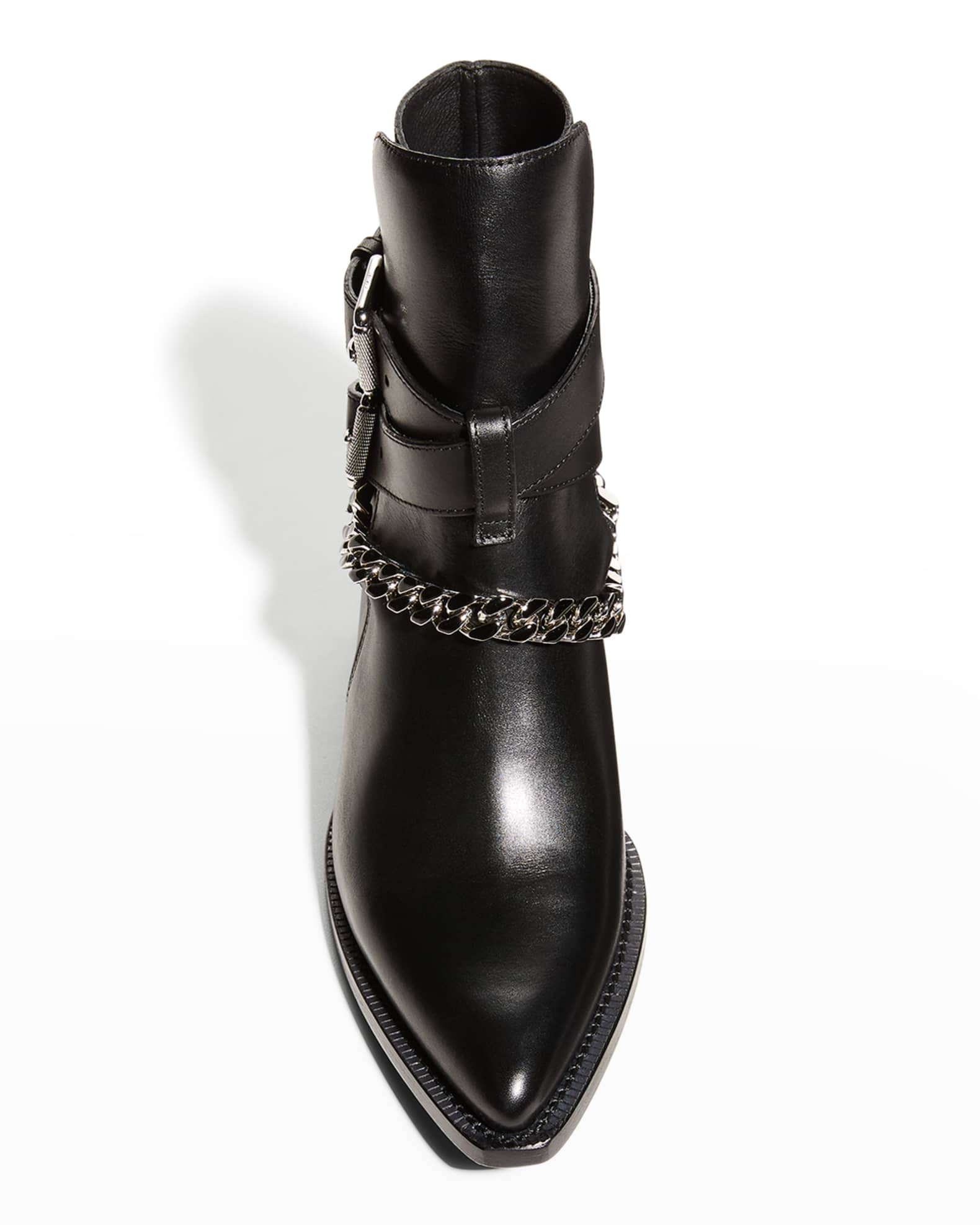 Givenchy G Cube-Heel Ankle Boots | Neiman Marcus
