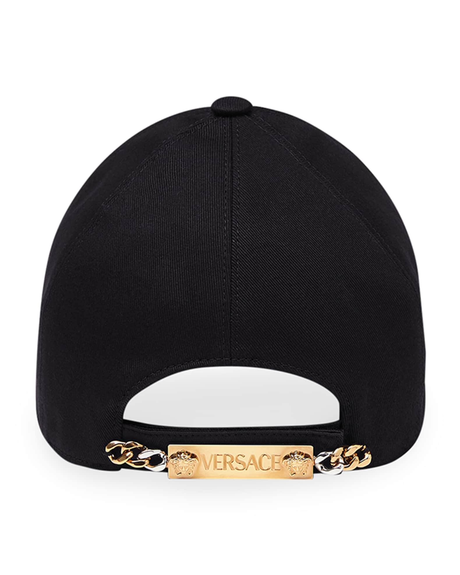 Versace Men's Logo Plaque Baseball Hat | Neiman Marcus