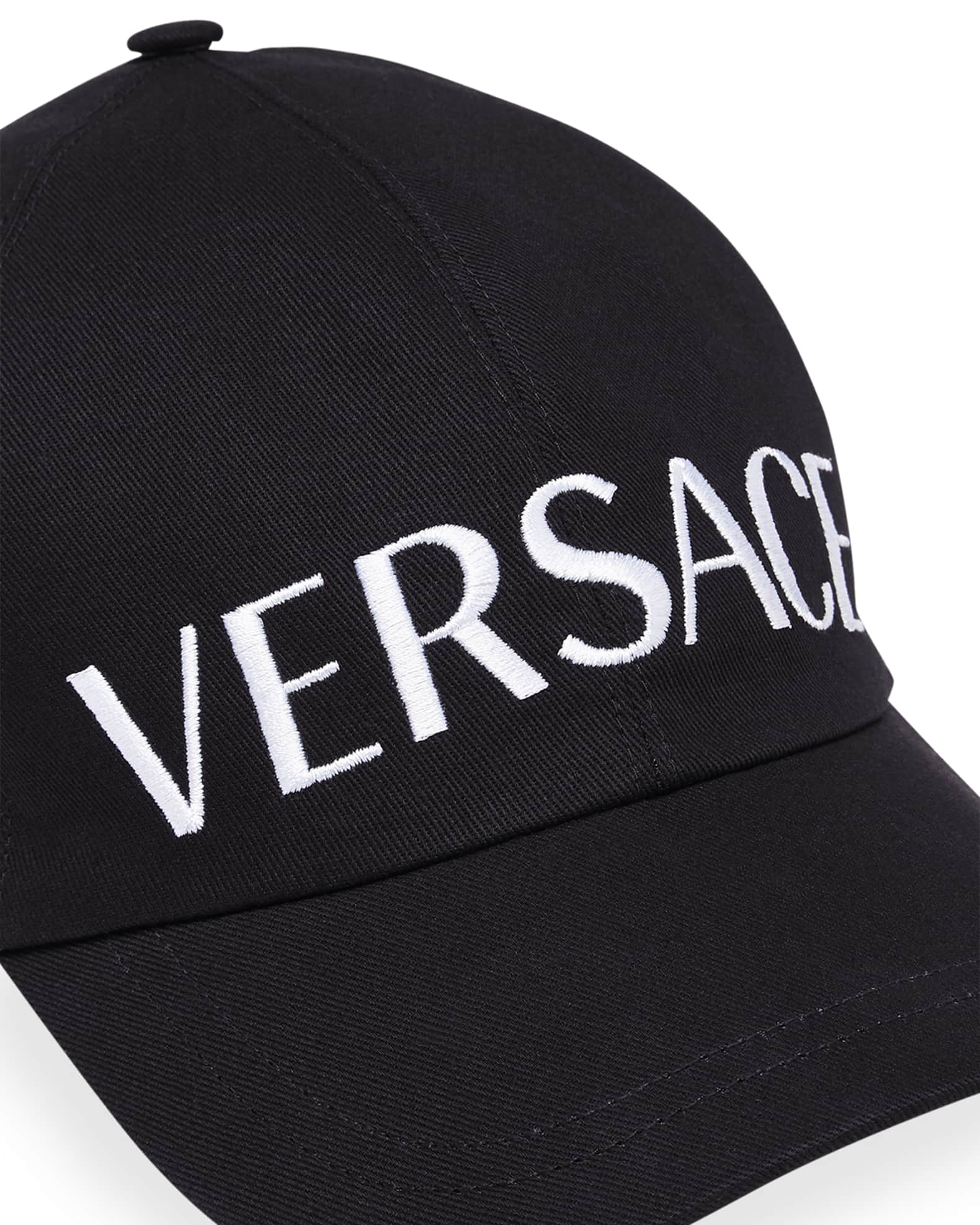 Versace Men's Logo Plaque Baseball Hat | Neiman Marcus