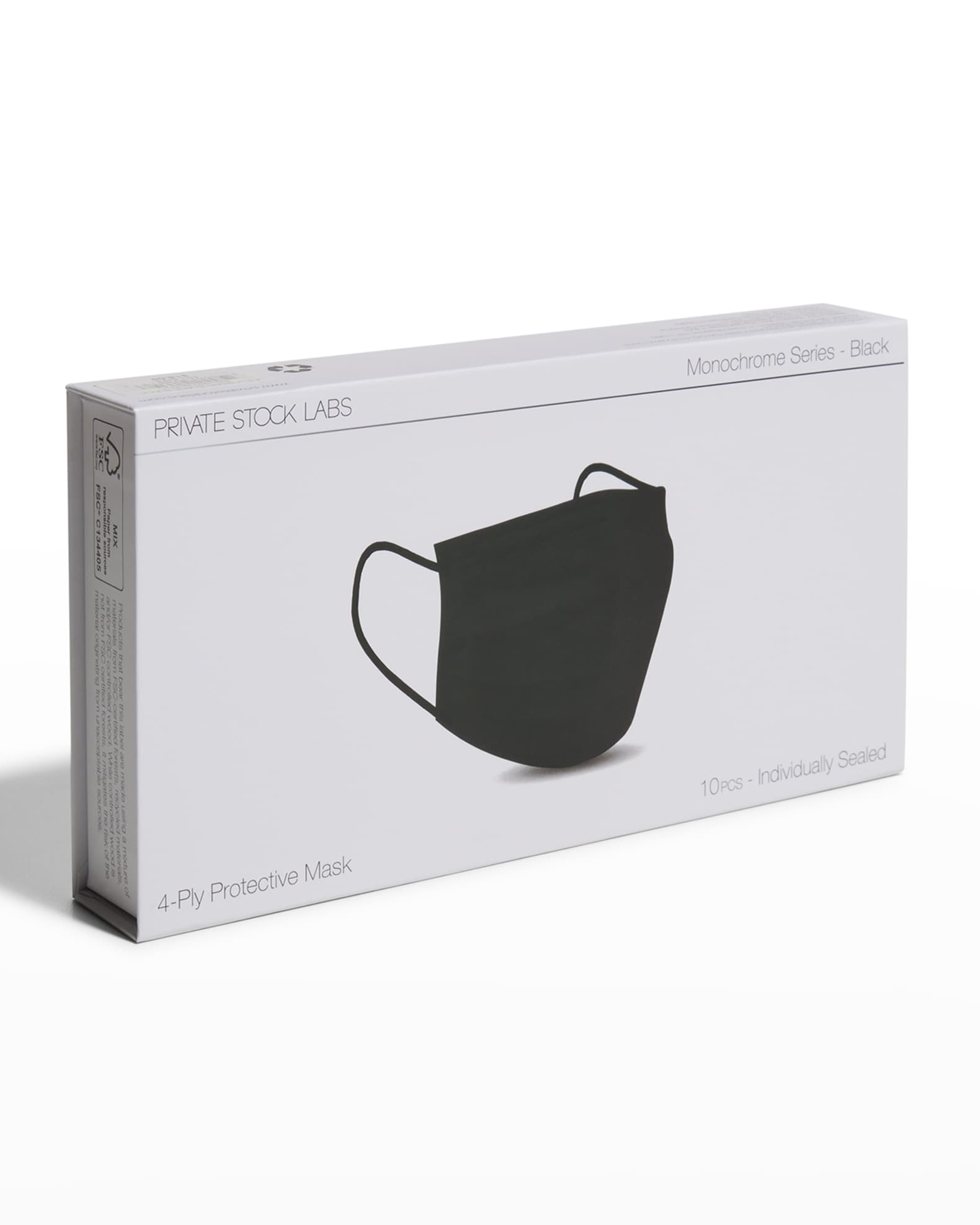 Private Stock Labs Men's 10-Pack 4-Ply Disposable Face Masks | Neiman ...