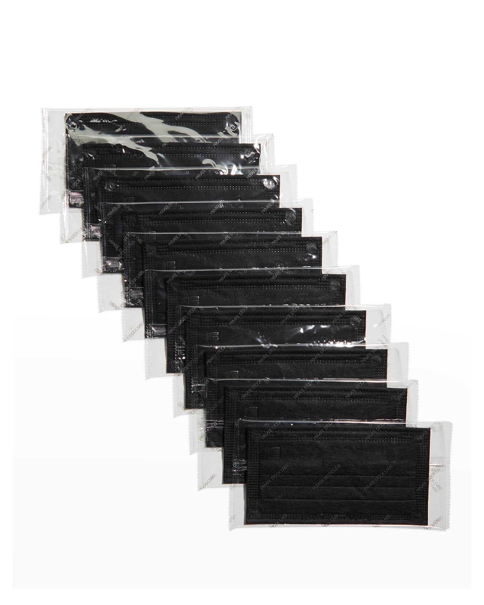 Private Stock Labs Men's 10-Pack 4-Ply Disposable Face Masks | Neiman ...