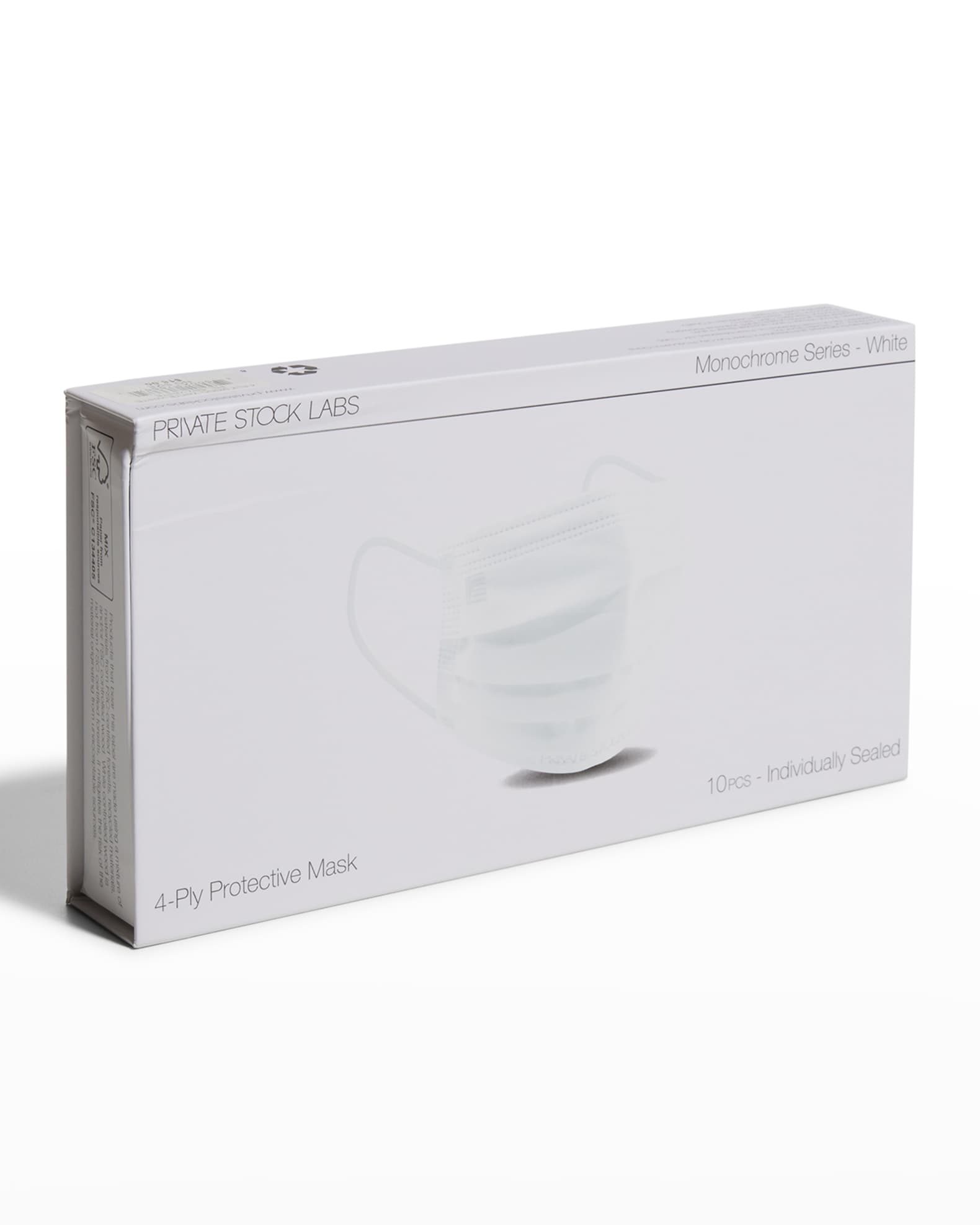 Private Stock Labs Men's 4-Ply Disposable Face Masks | Neiman Marcus