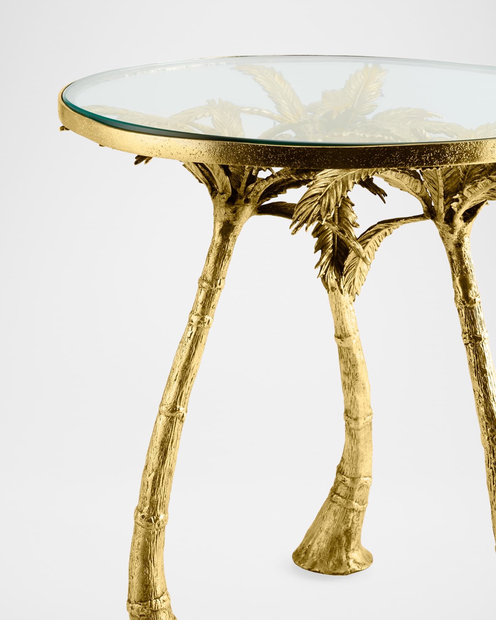 Michael Aram Palm Accent Table | Neiman Marcus
