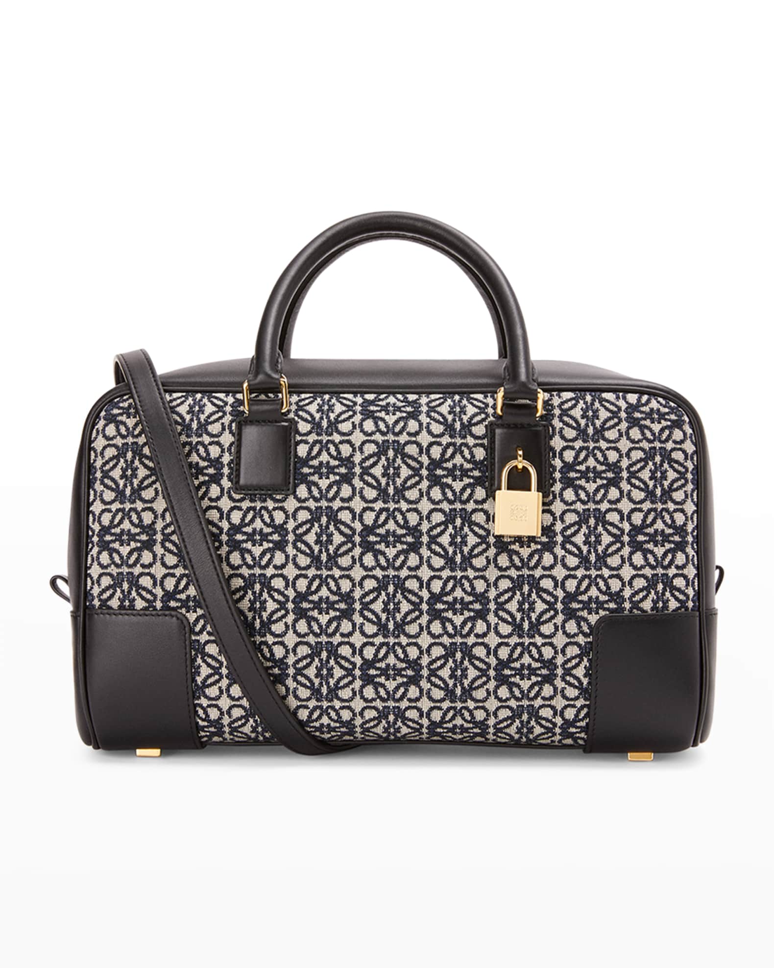 Loewe Amazona 28 Smooth Leather Top-Handle Bag | Neiman Marcus