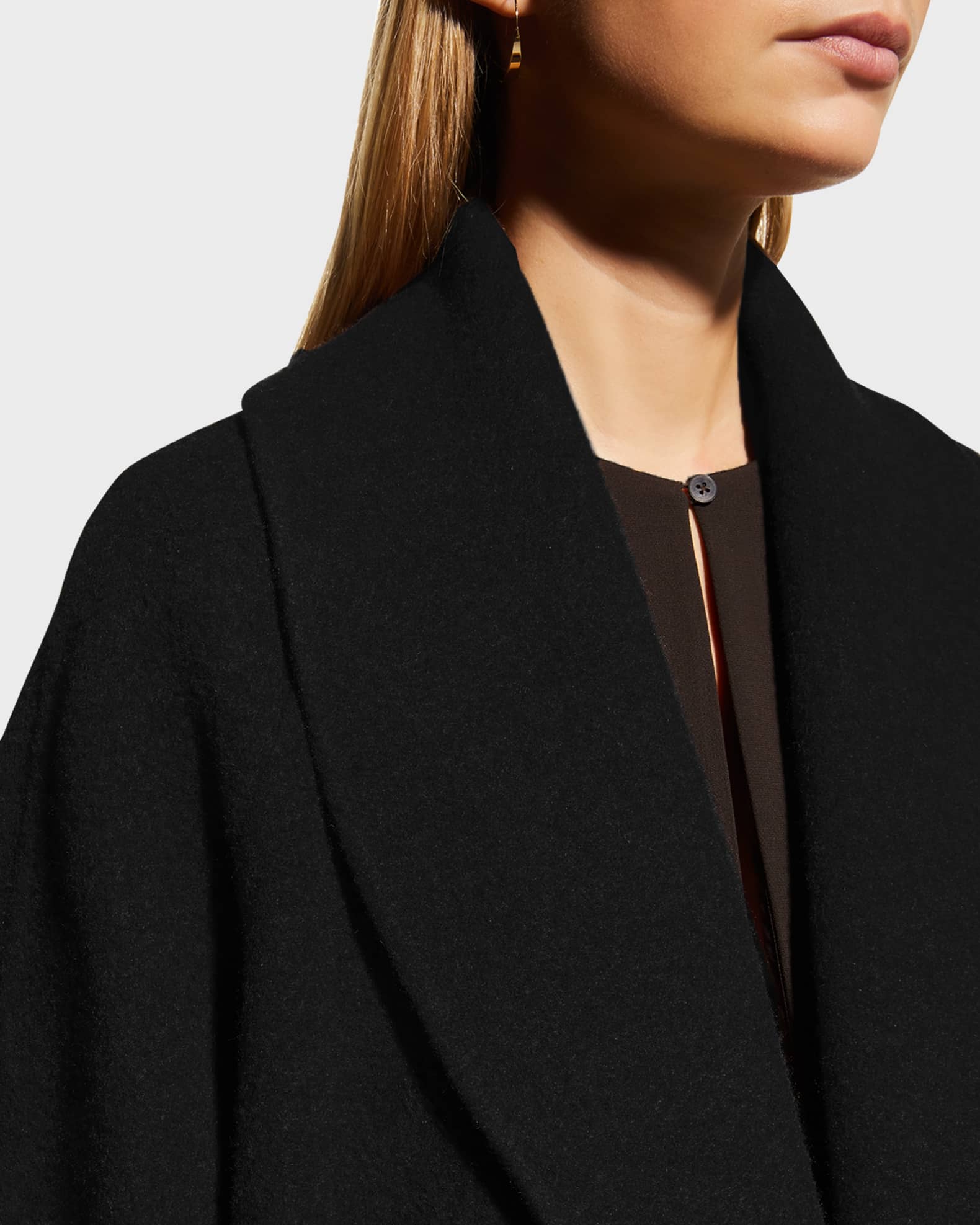 THE ROW Polli Wool-Cashmere Jacket | Neiman Marcus