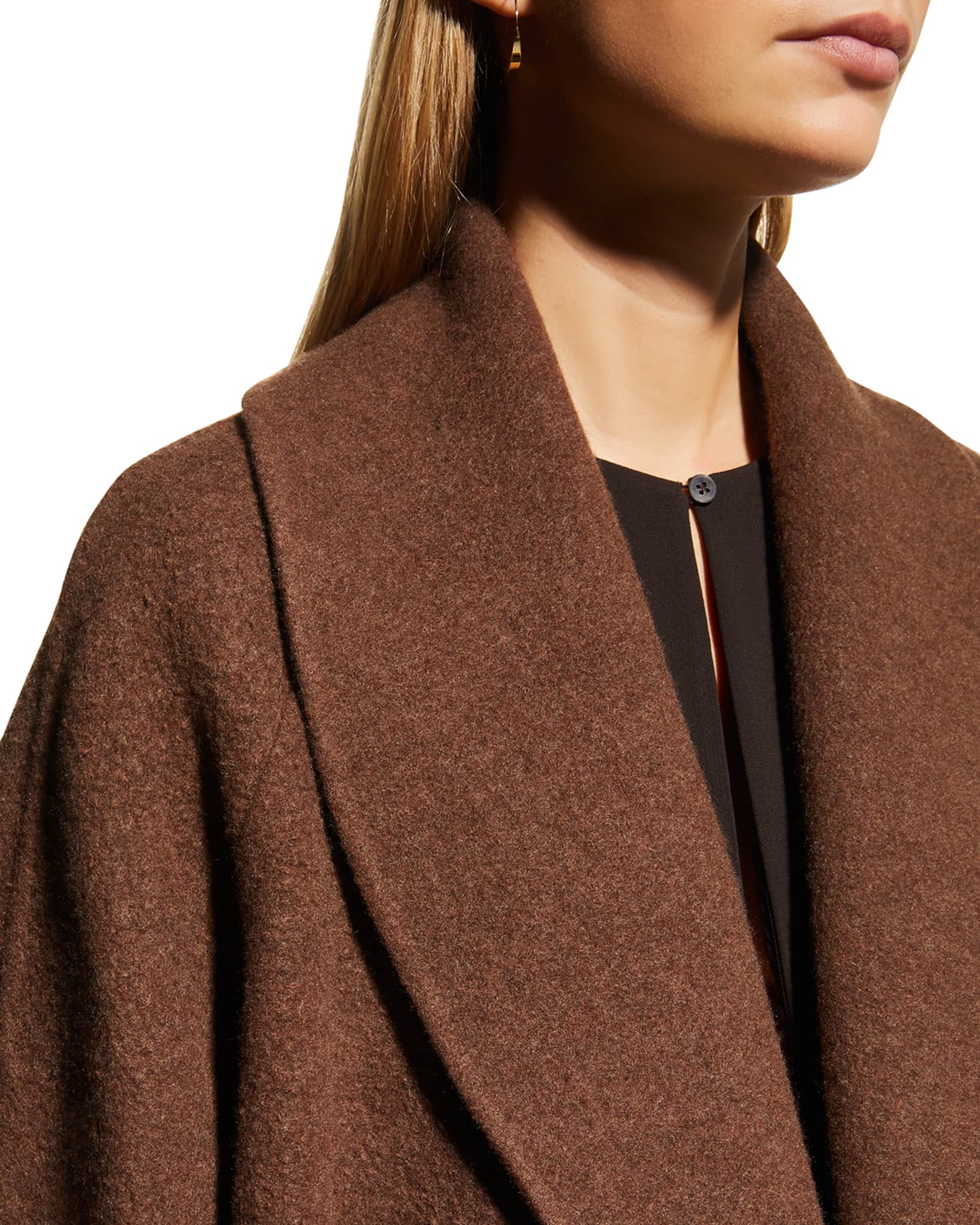 THE ROW Polli Wool-Cashmere Jacket | Neiman Marcus