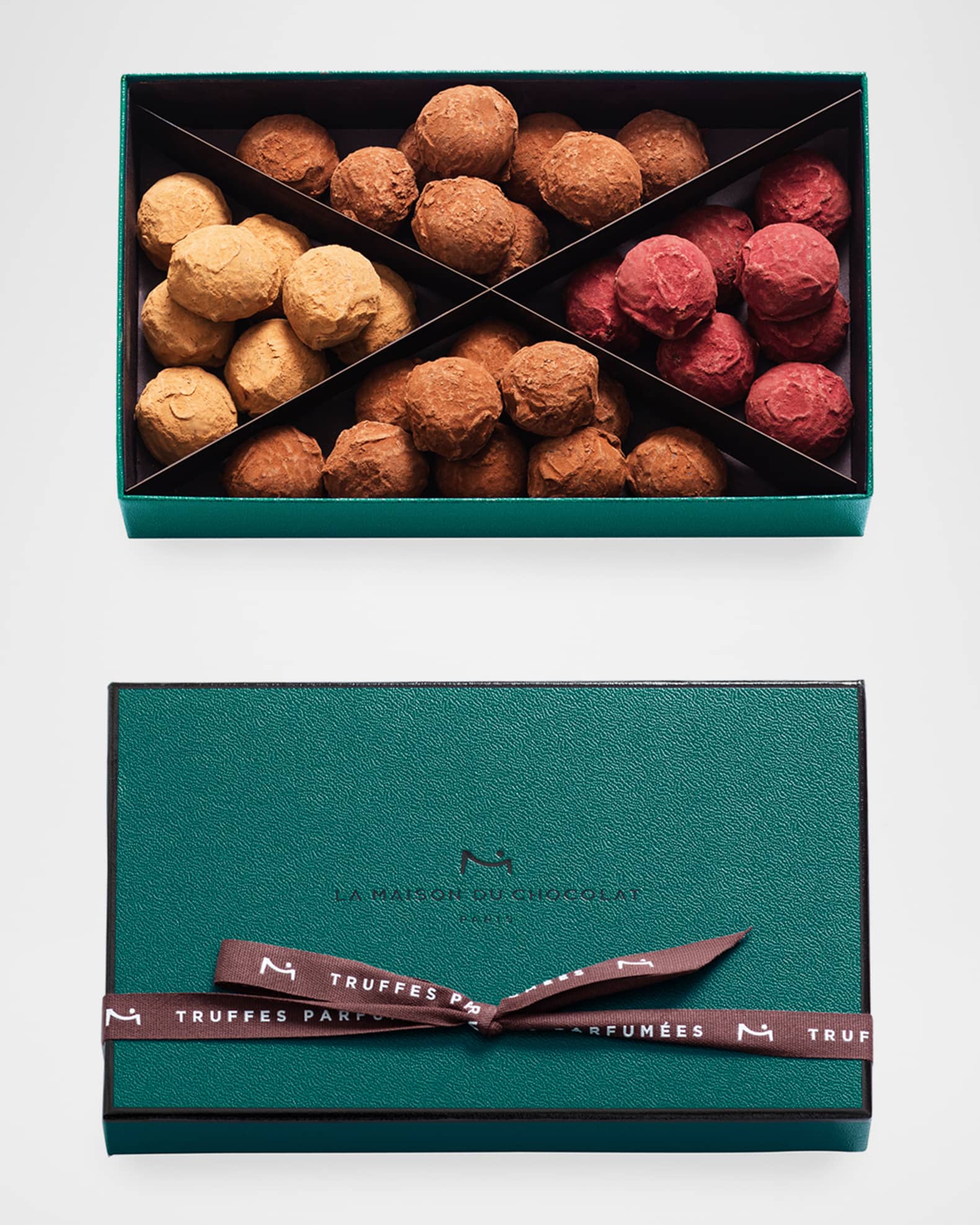 La Maison Du Chocolat 35-Piece Flavored Truffles Box | Neiman Marcus
