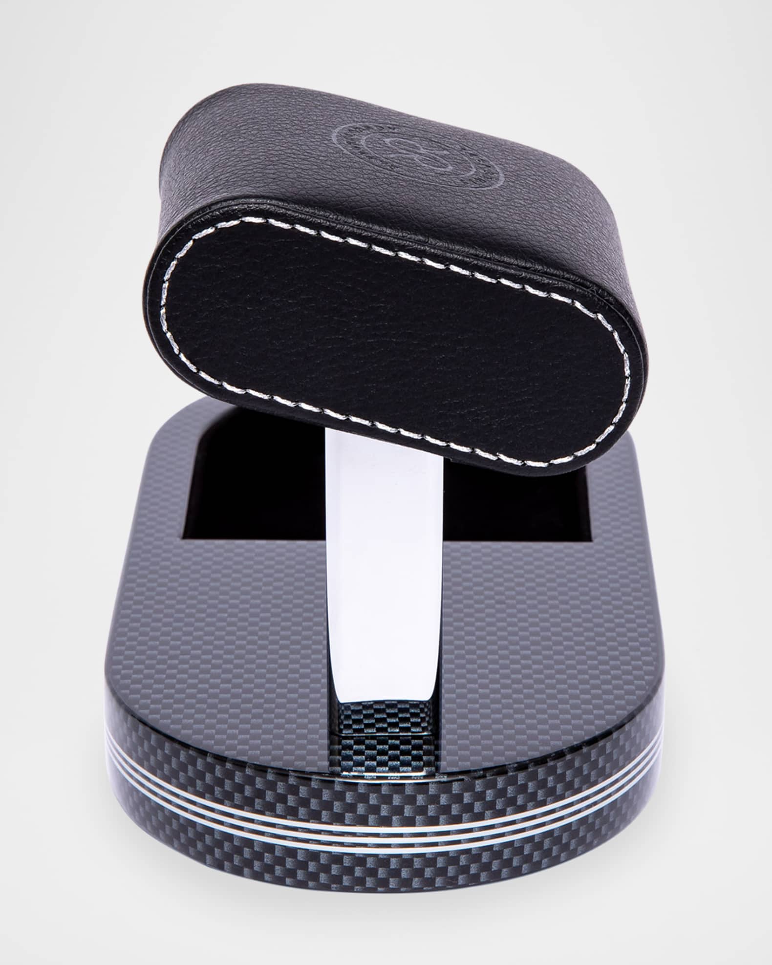 Rapport Leather Watch Stand With Tray | Neiman Marcus