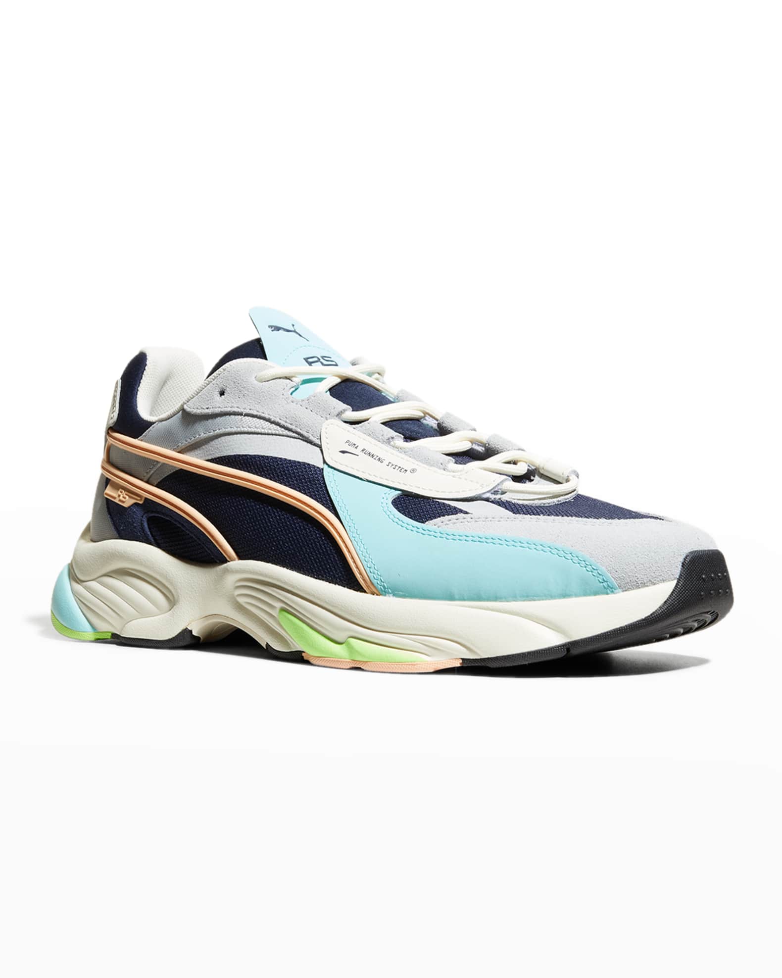 Puma Men's RS-Connect Dust Colorblock Trainer Sneakers | Neiman Marcus