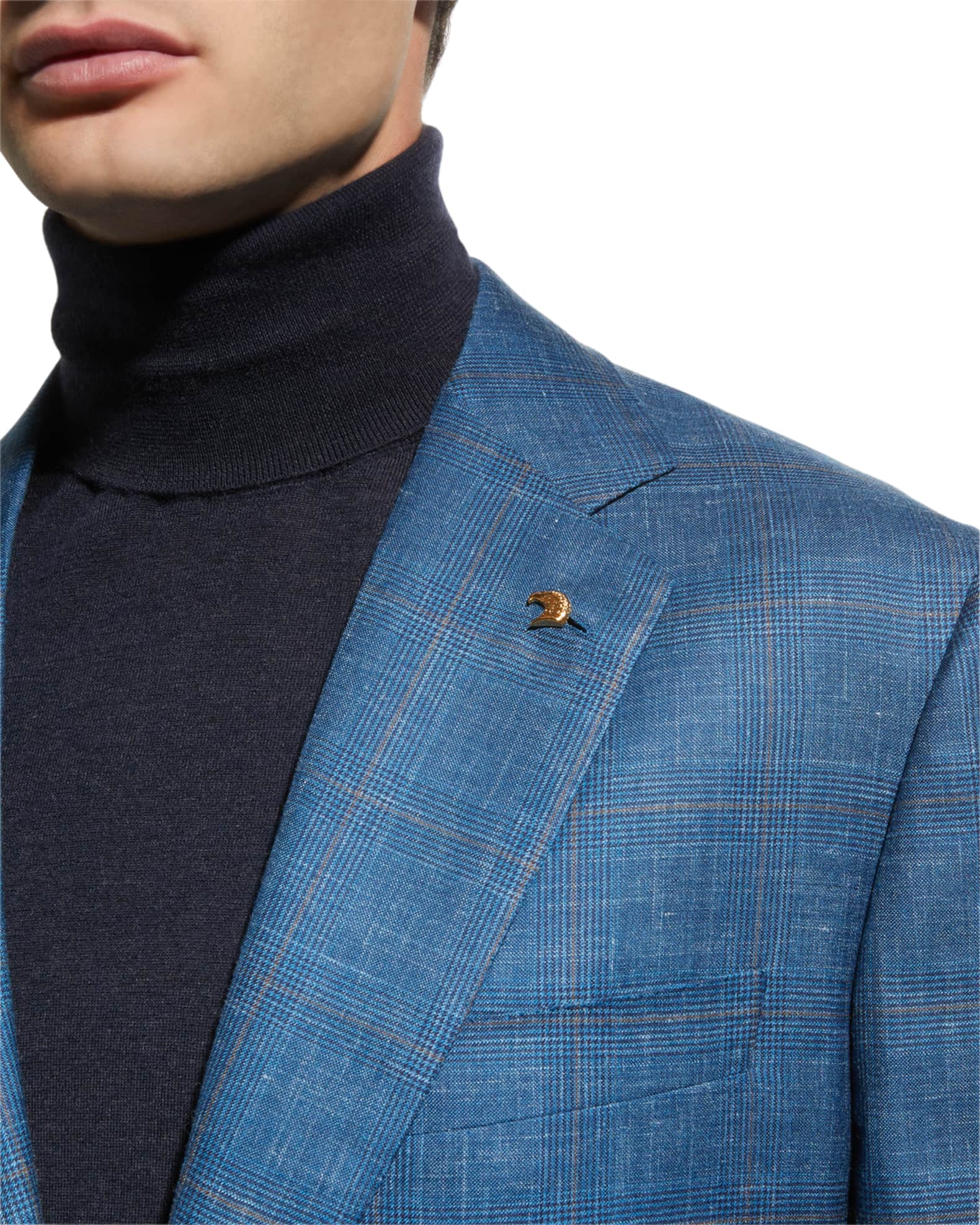 Stefano Ricci Men's Iconic SR Sartorial Check Jacket | Neiman Marcus