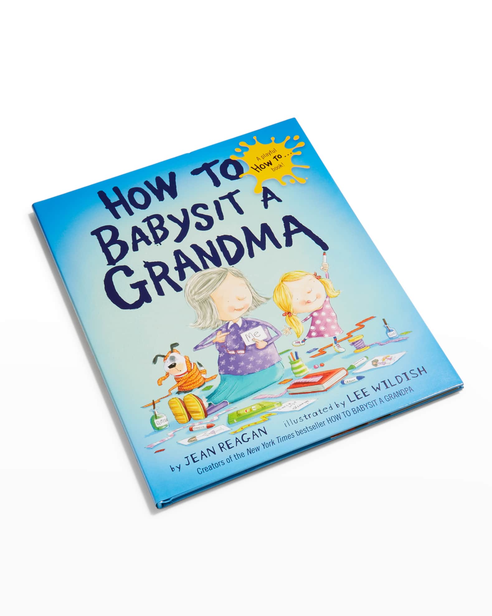 Books To Bed Kid's How to Babysit A Grandma Pajama Book Set, Size 2-6 ...