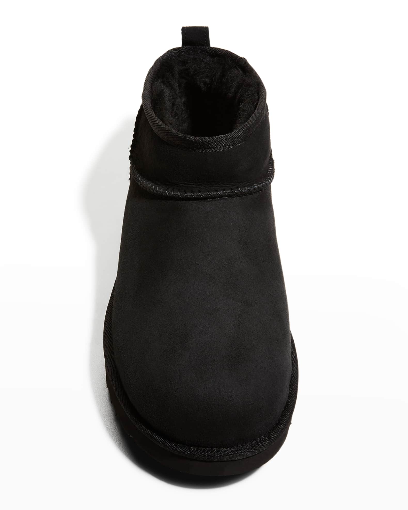 black uggs mini