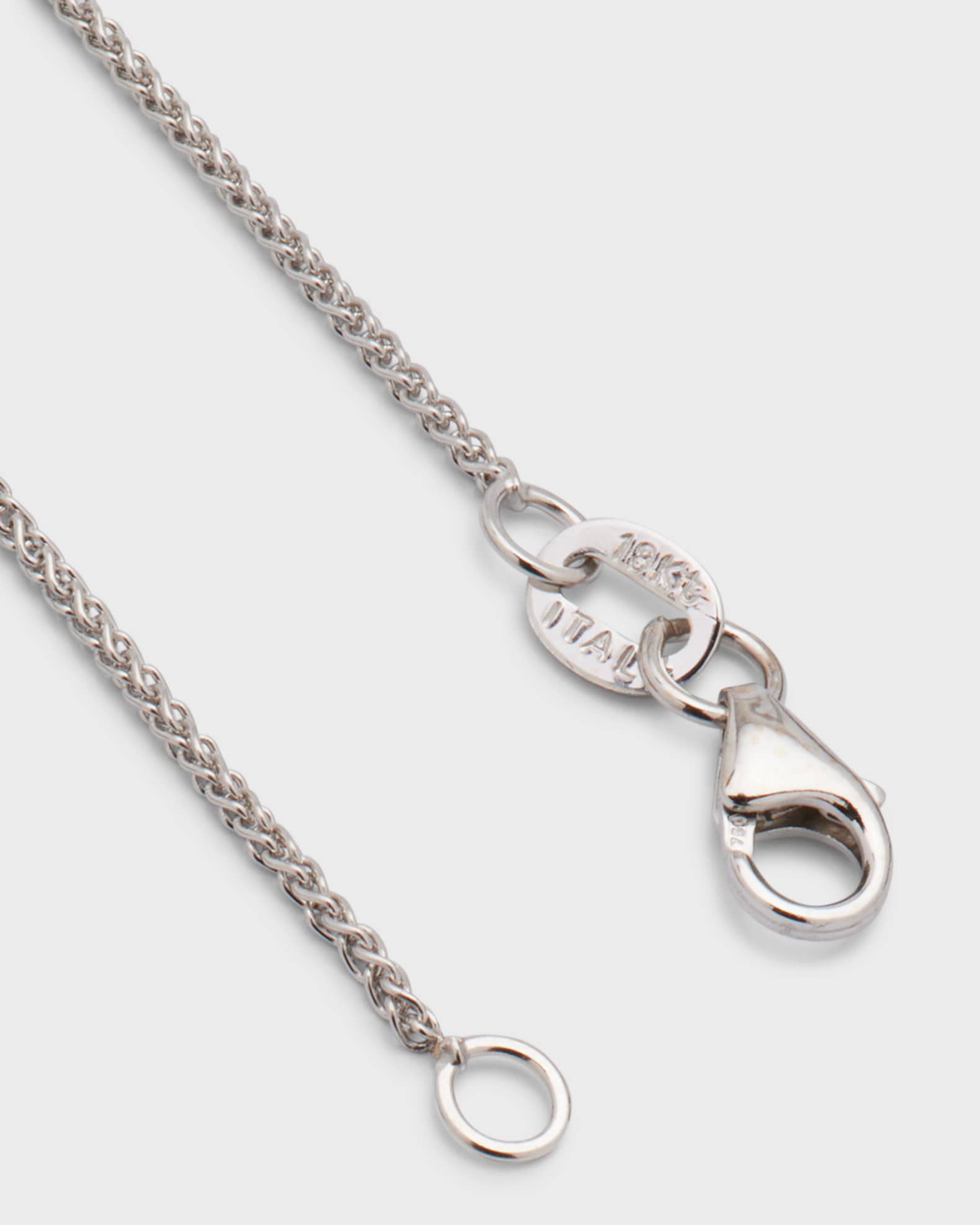 Neiman Marcus Diamonds 18K White Gold Slider Diamond Pendant Necklace ...