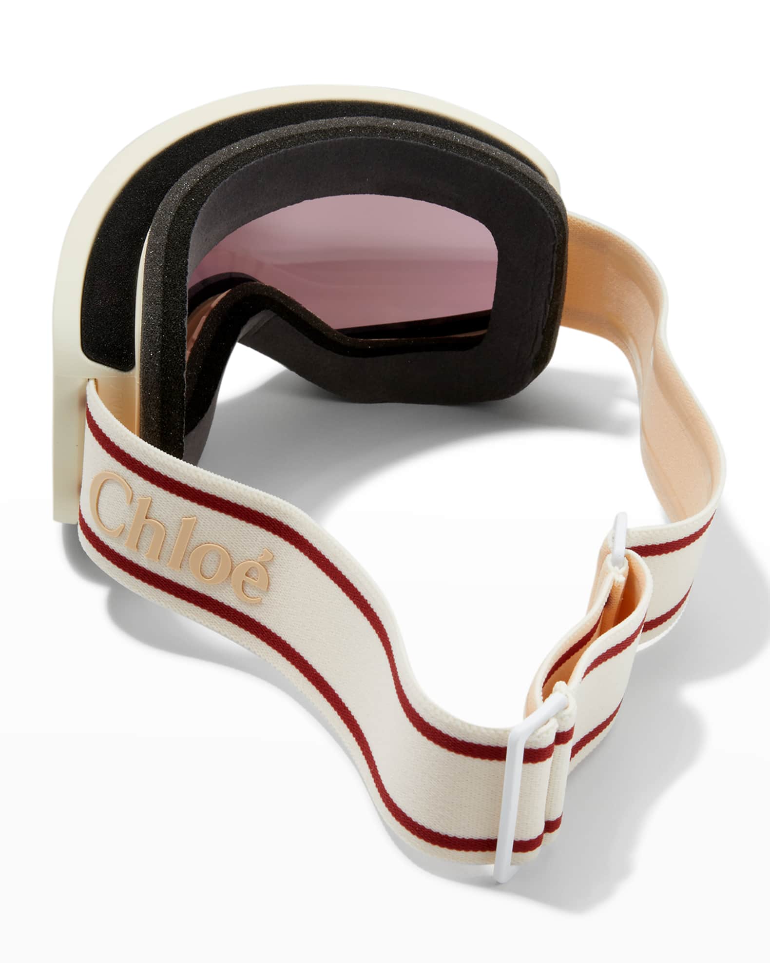 Chloe Logo Injection Plastic Ski Goggles | Neiman Marcus