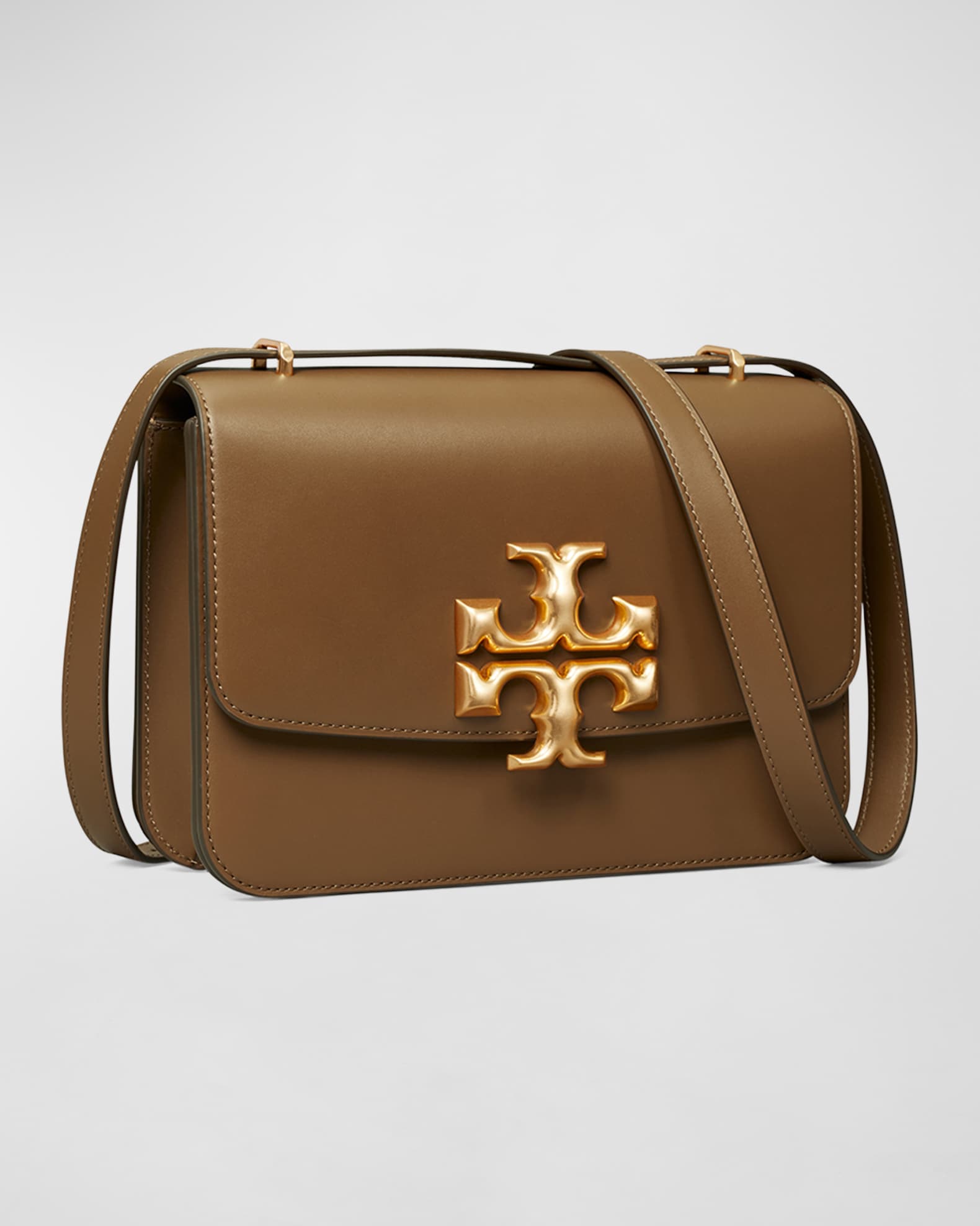 Tory Burch Eleanor Convertible Leather Shoulder Bag | Neiman Marcus