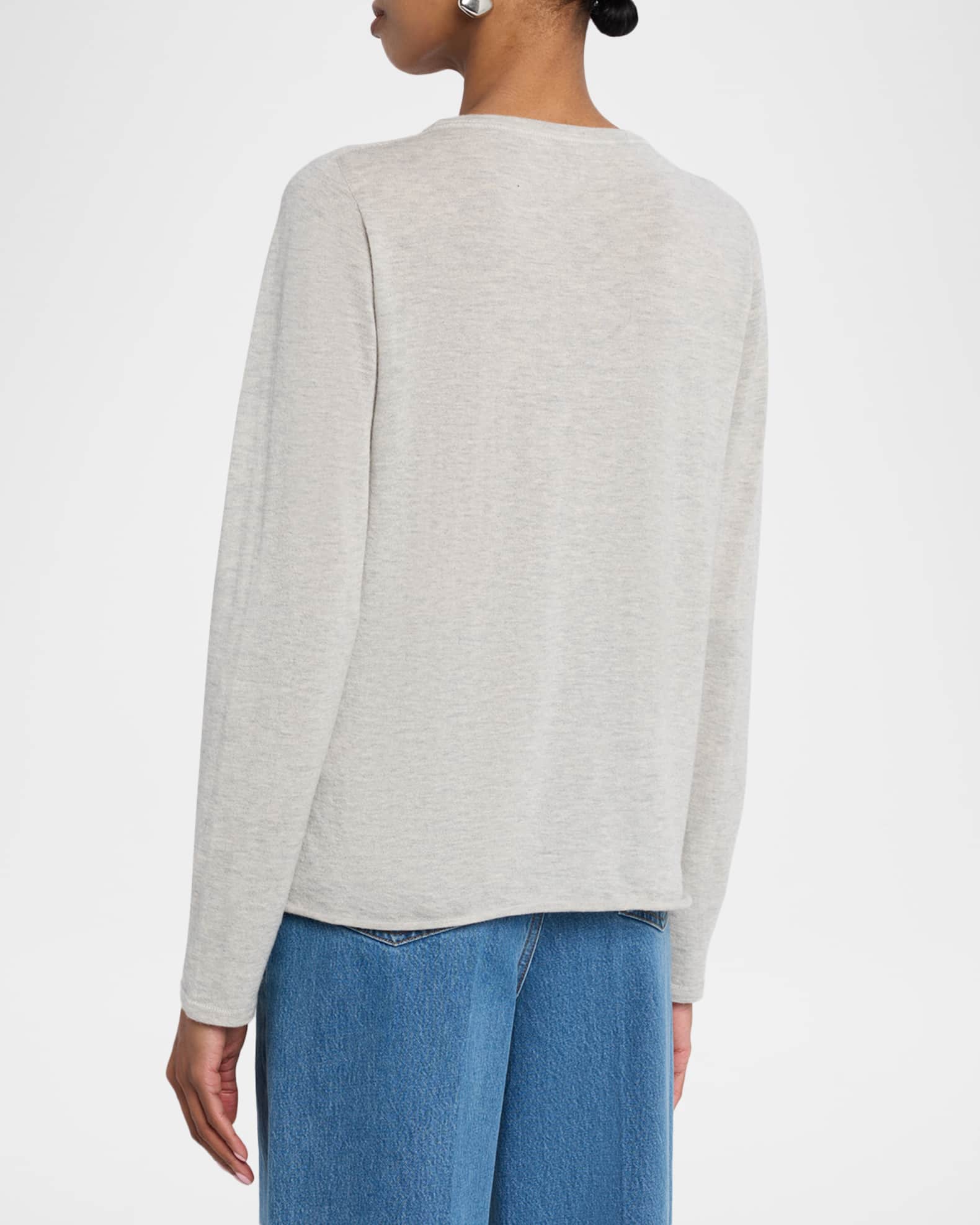 Majestic Filatures Machine Washable Cashmere Crewneck Pullover | Neiman ...