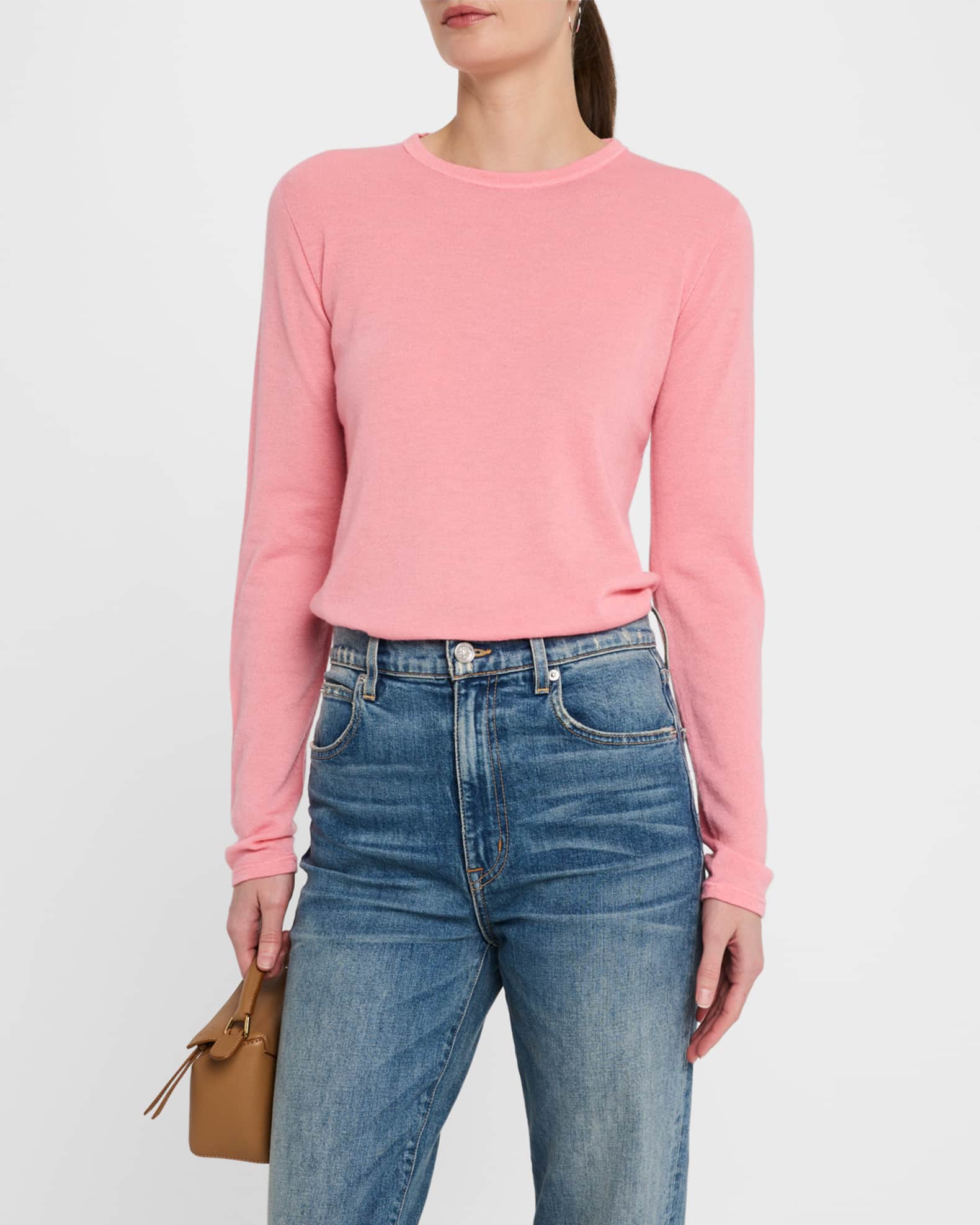Majestic Filatures Machine Washable Cashmere Crewneck Pullover | Neiman ...